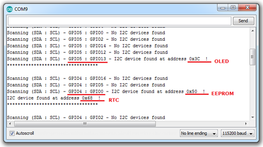 ESP8266: I2C PORT and Address Scanner : 8 Steps - Instructables
