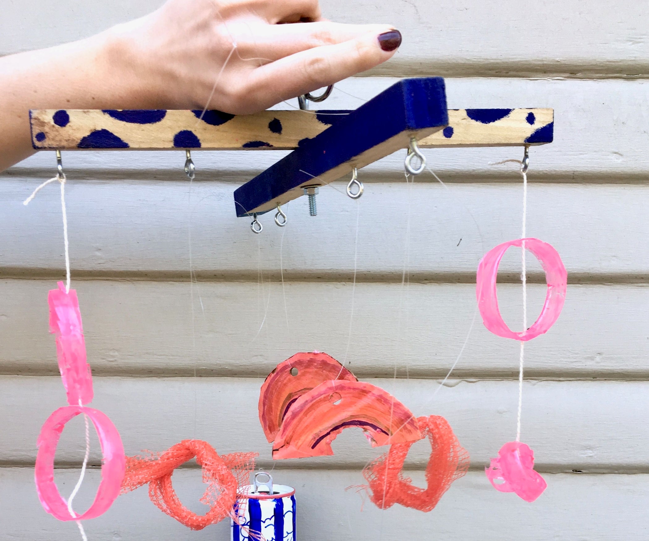 Recycled Object Mobile : 10 Steps (with Pictures) - Instructables