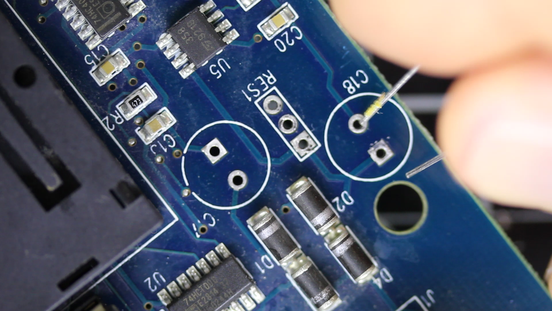 Soldering Through Hole Components | Soldering Basics : 8 Steps (with ...