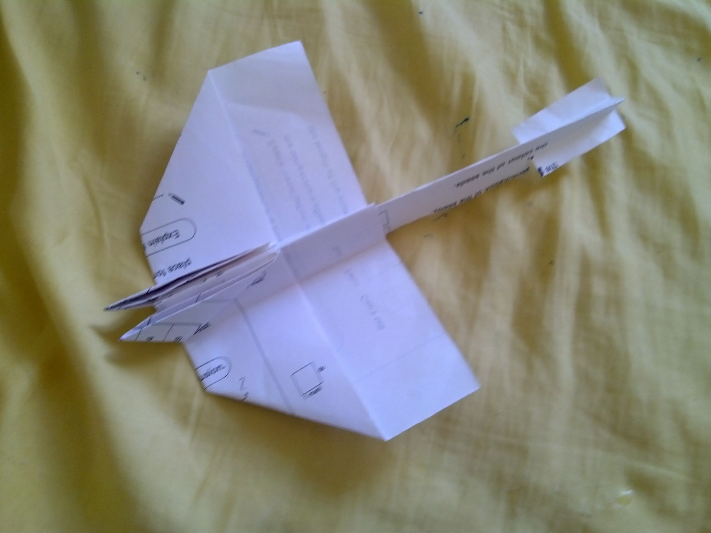 DC3 Paper Airplane-The King of the Paper Gliders : 36 Steps - Instructables