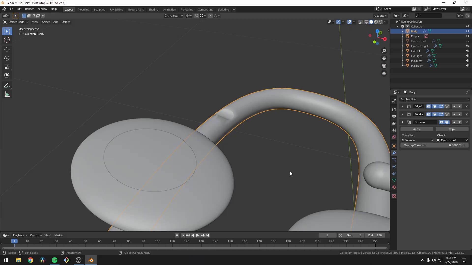 Clippy 3D Modelling : 13 Steps (with Pictures) - Instructables
