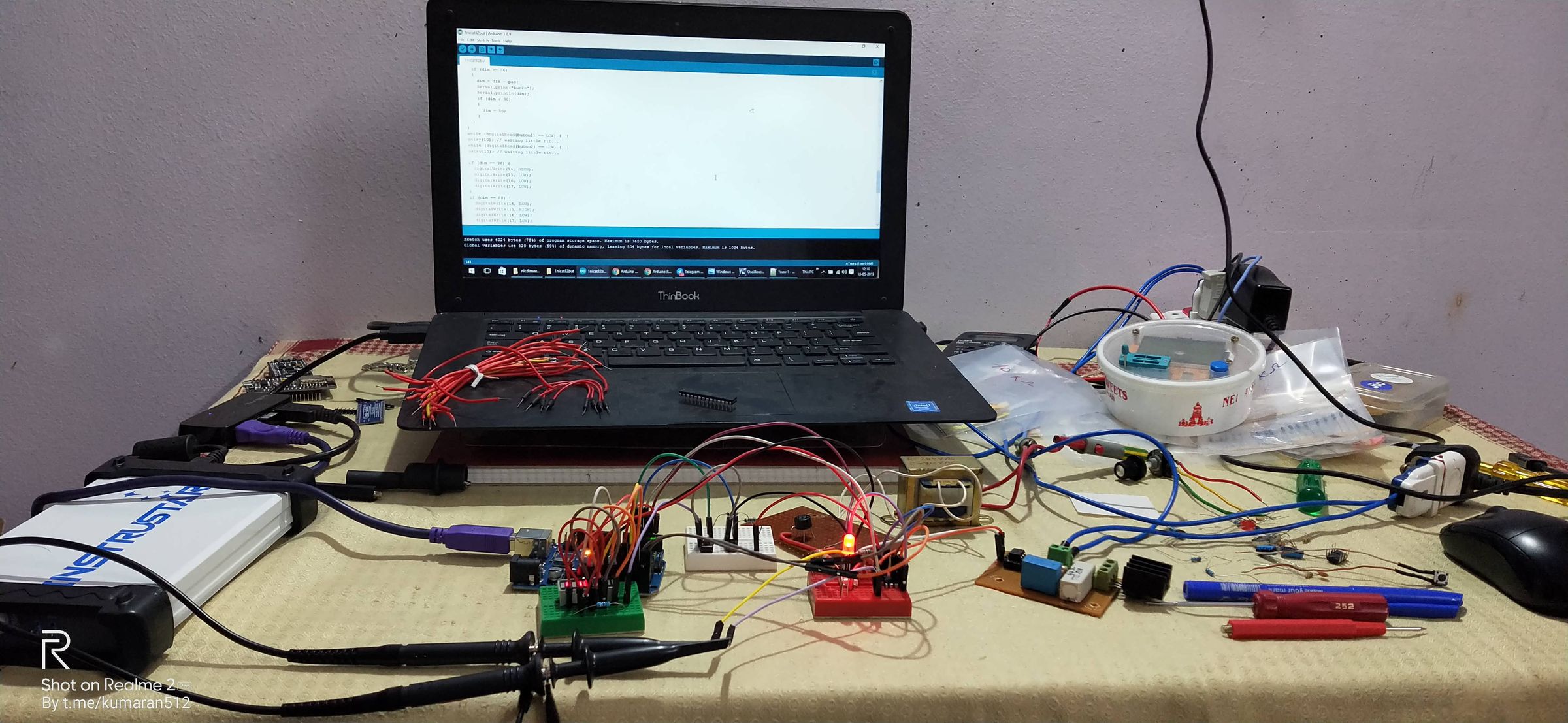 WiFi Fan Speed Regulator (ESP8266 AC Dimmer) : 8 Steps (with Pictures ...