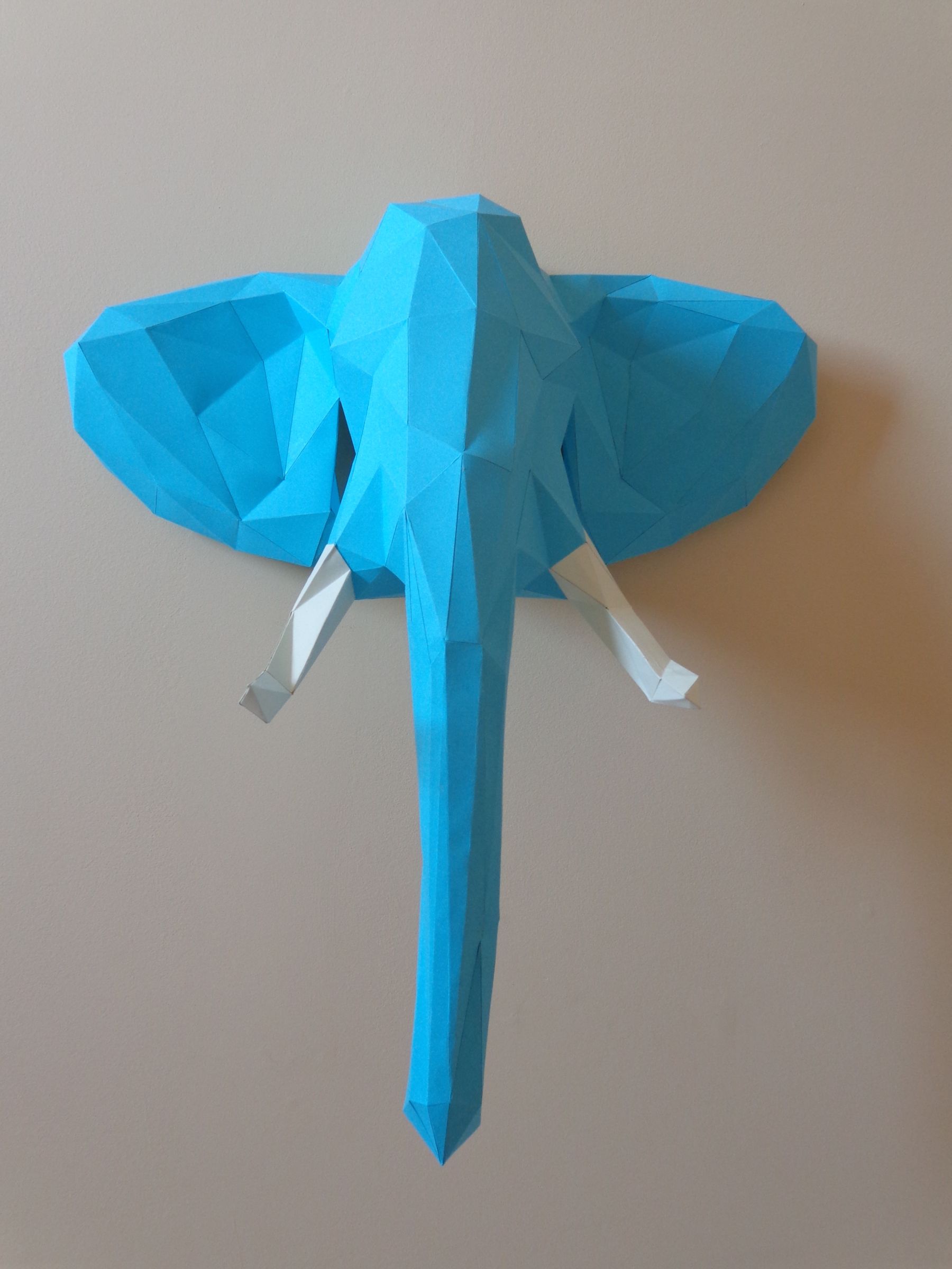 Welcome to the Jungle- Elephant Head Papercraft : 11 Steps (with ...