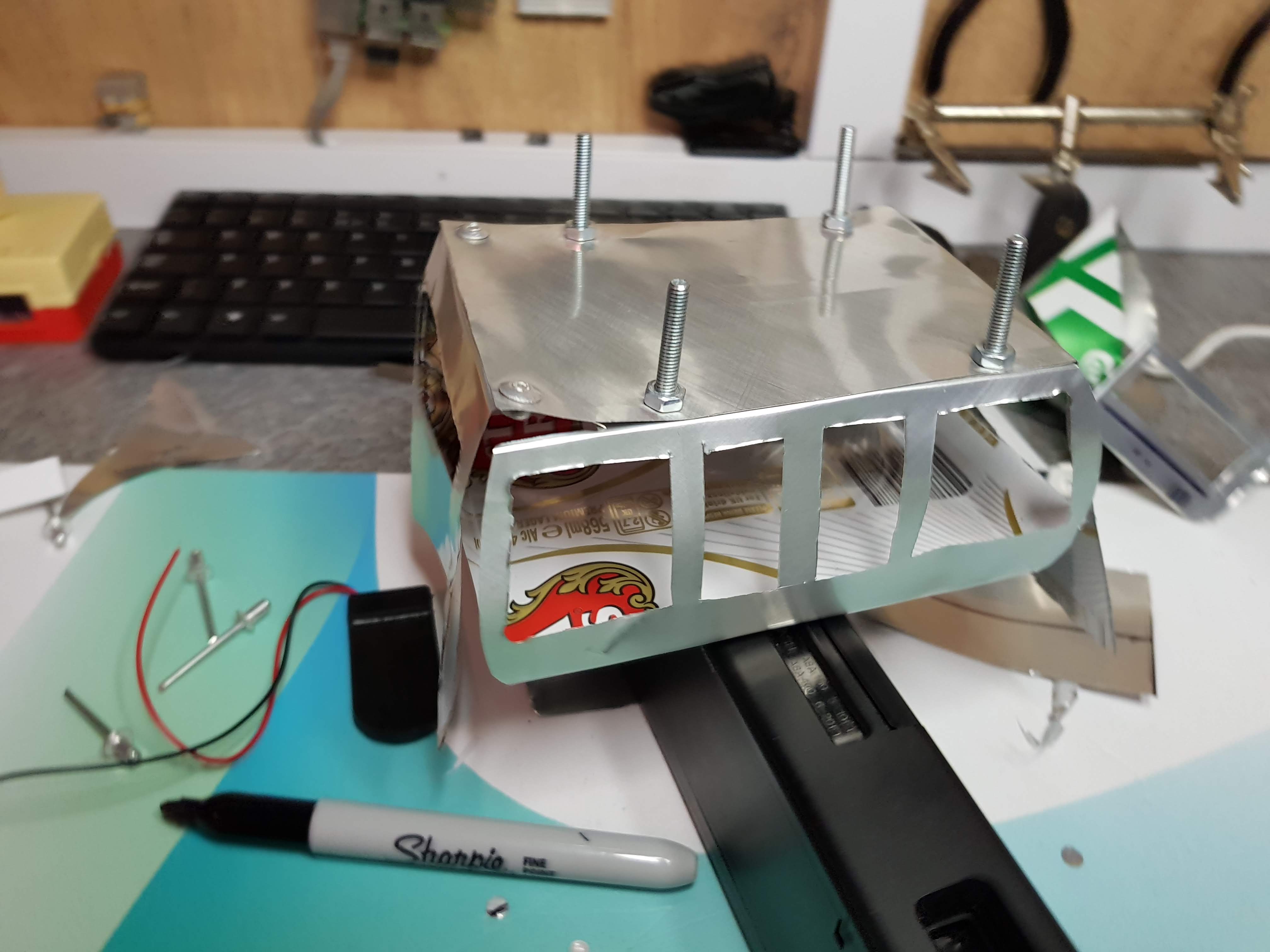 Make a Beer Can Cable Car : 7 Steps (with Pictures) - Instructables