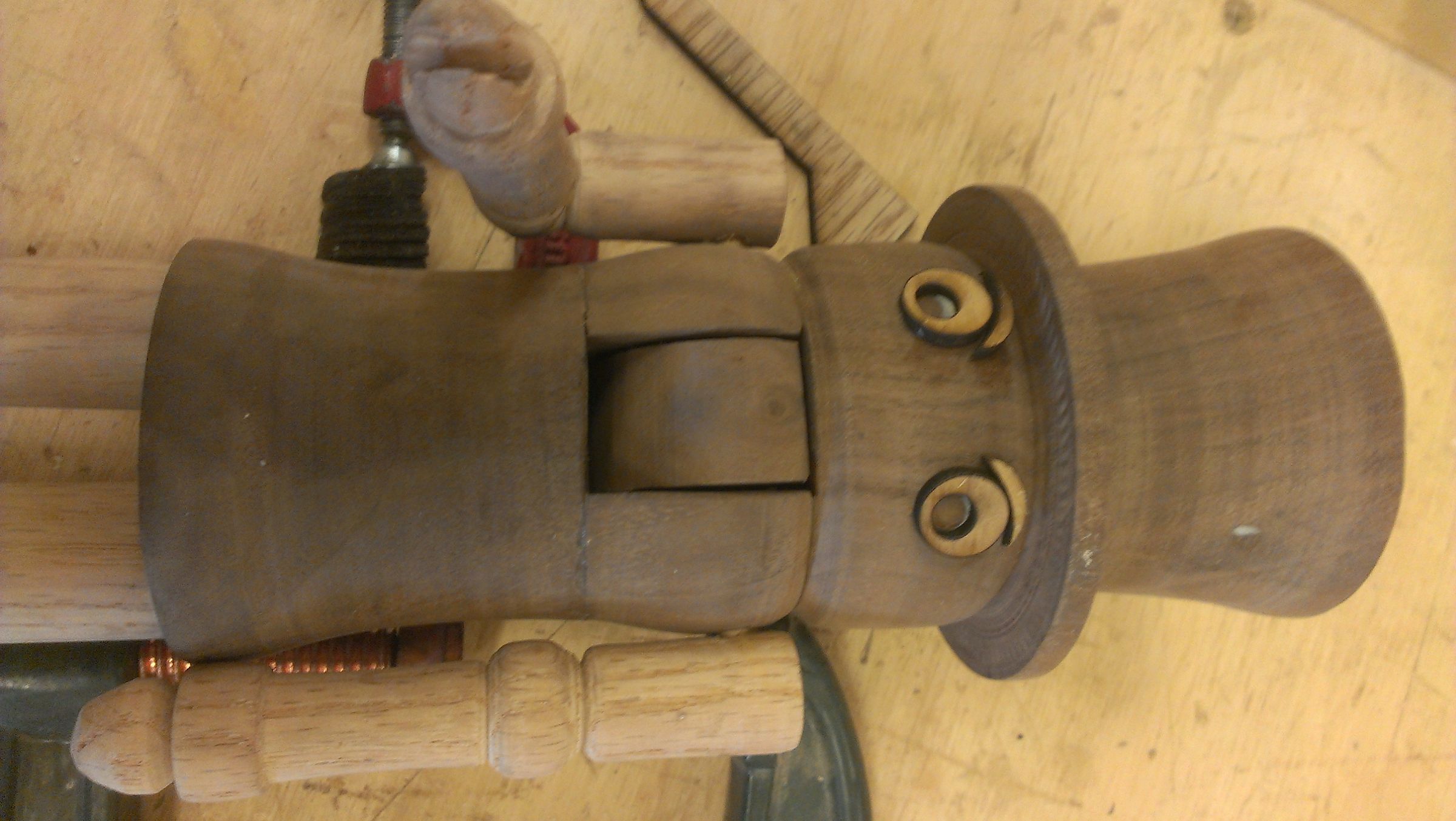 Turning Wooden Nutcrackers From Blanks : 5 Steps (with Pictures ...