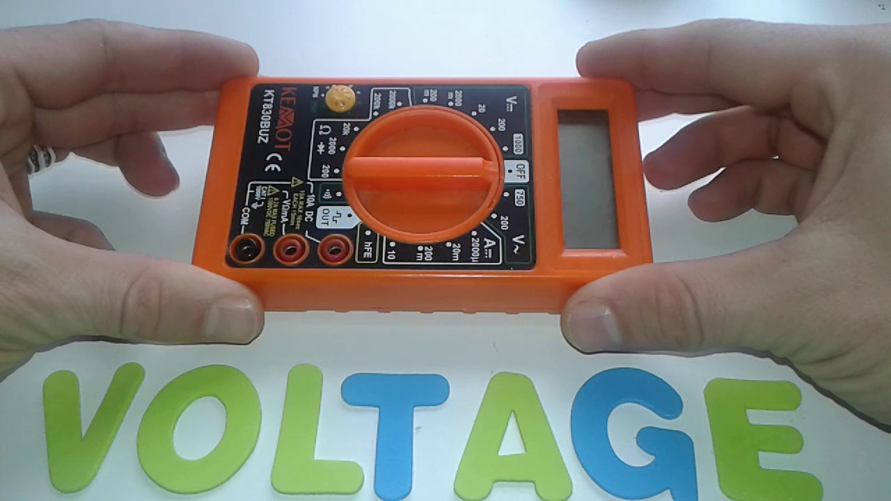 How to Use a Multimeter Basics : 8 Steps - Instructables