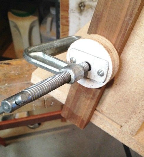 Pad for a C Clamp : 7 Steps (with Pictures) - Instructables