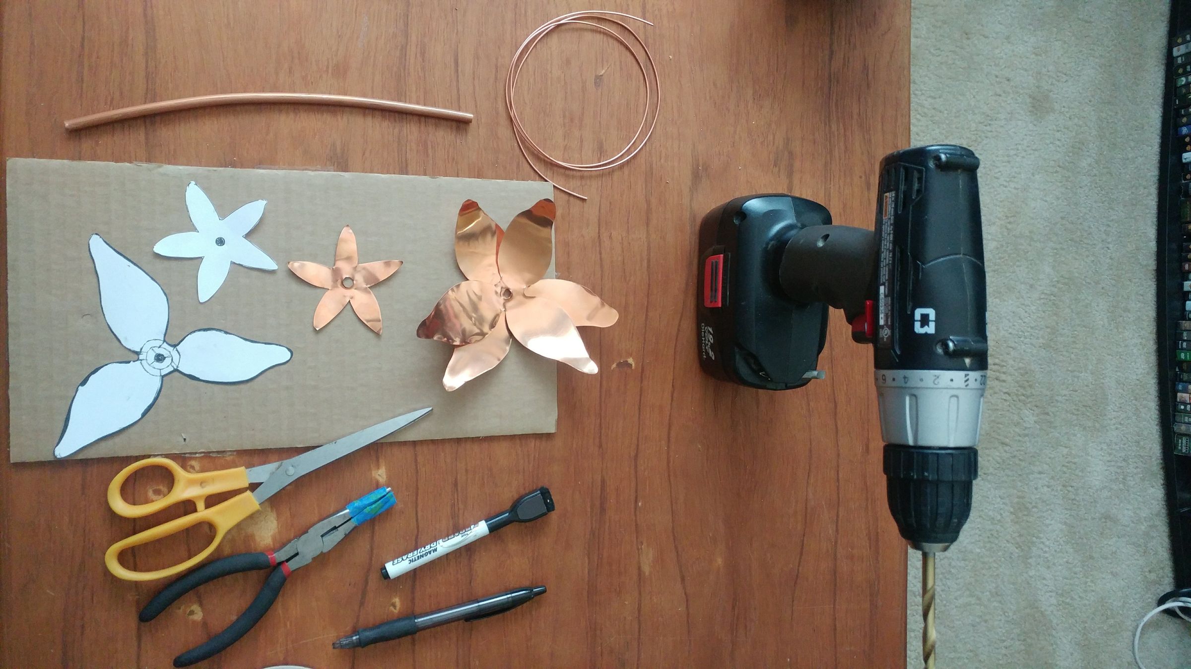 Rainbow Copper Flower : 4 Steps (with Pictures) - Instructables