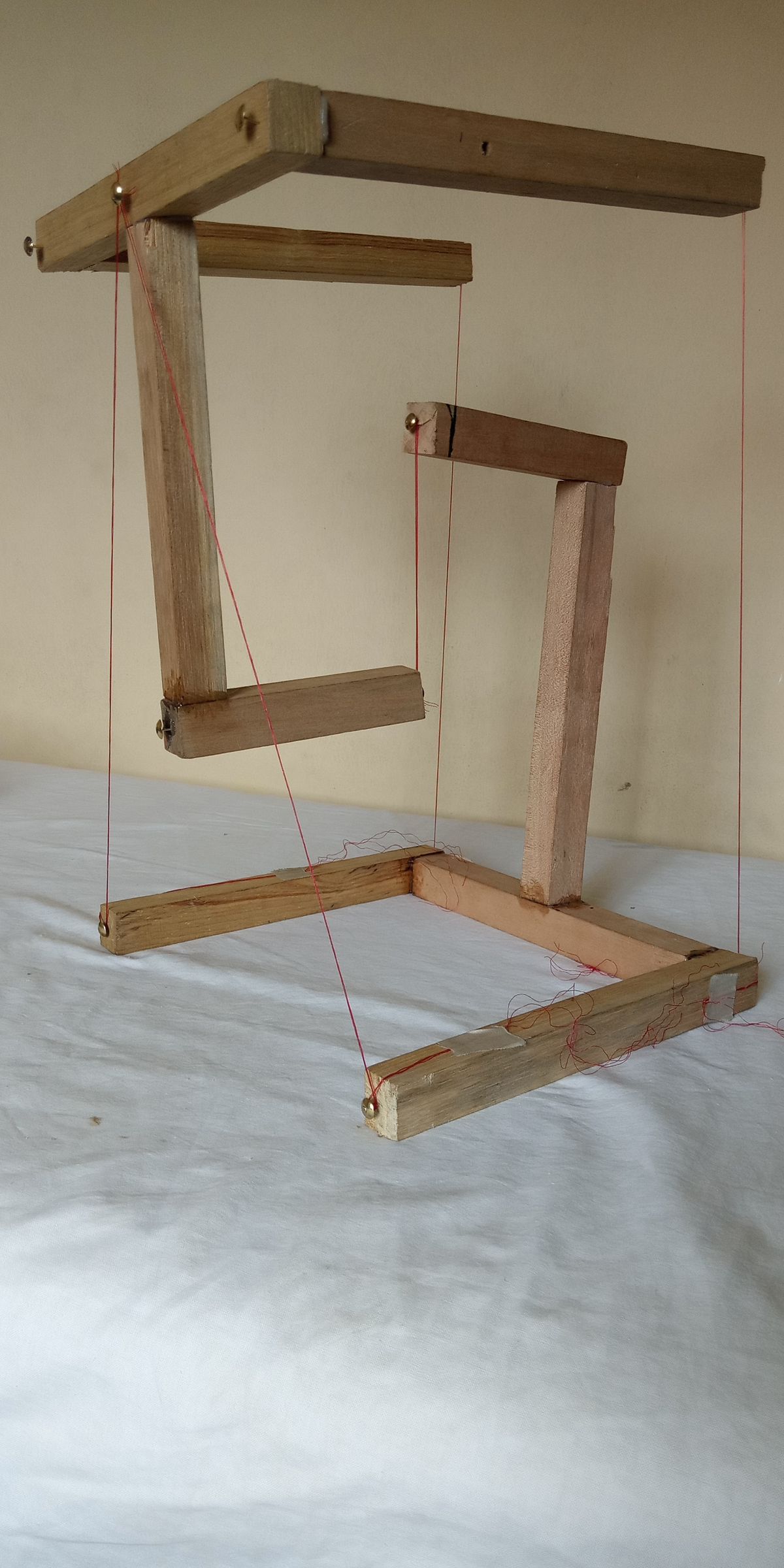Scraps and Physics of a Tensegrity Structure : 12 Steps - Instructables