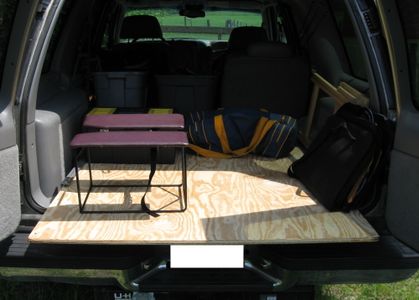 Cargo Area Platform Slider for SUV, Truck, Station Wagon : 5 Steps ...