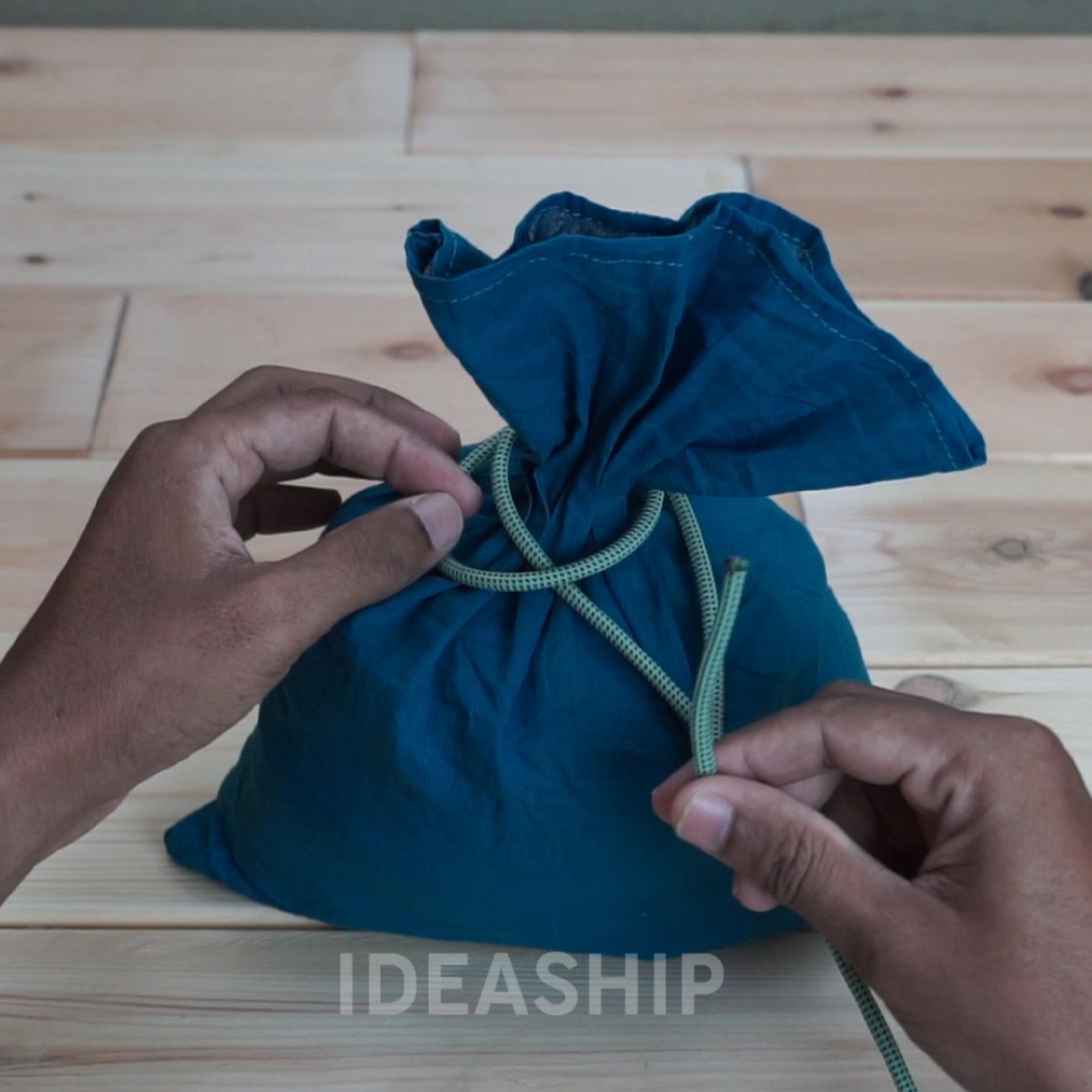 How to Tie a Bag or Sack (Miller's Knot) : 4 Steps (with Pictures ...