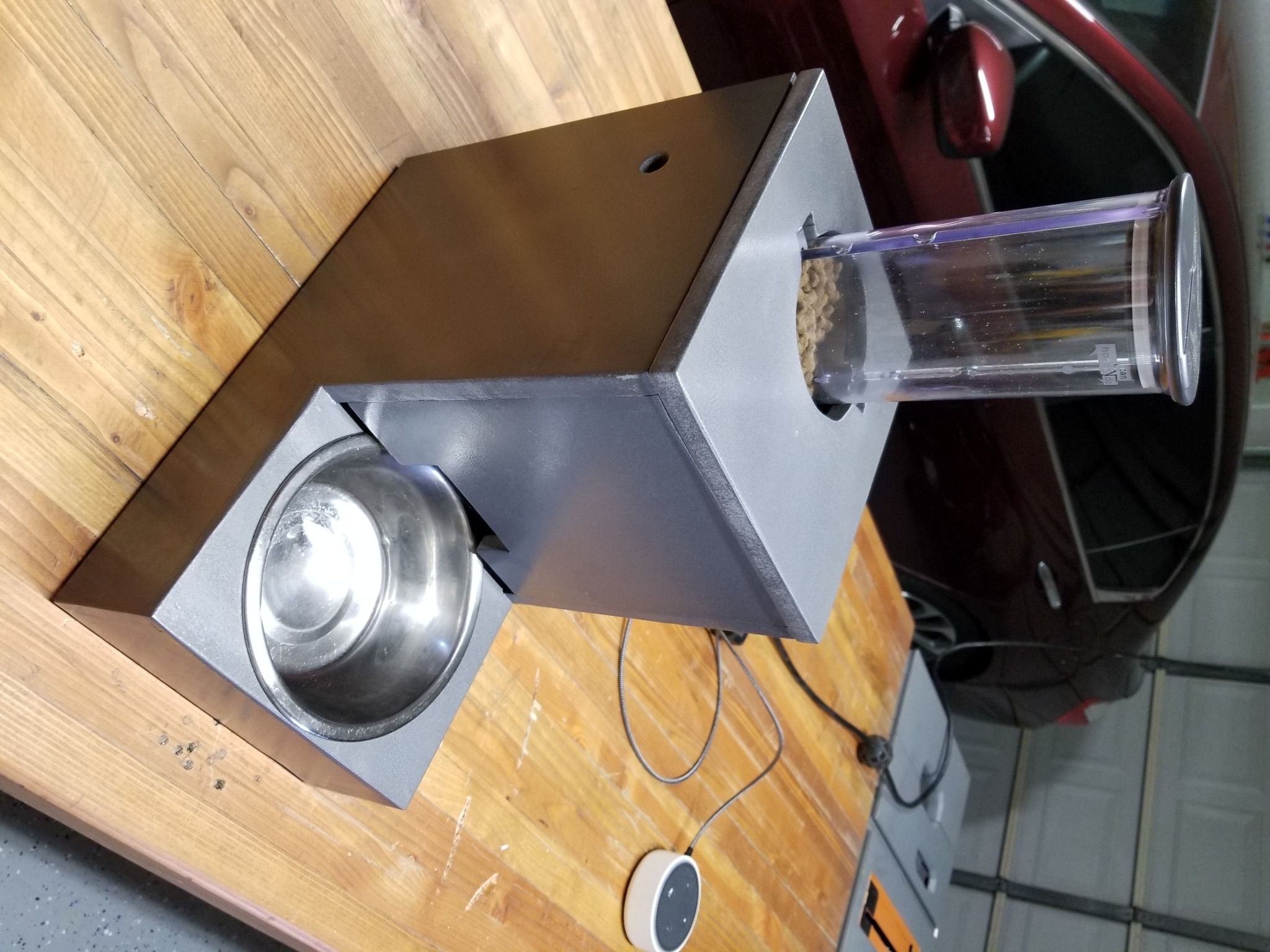 IoT Cat Feeder Using Particle Photon Integrated With Alexa, SmartThings, IFTTT, Google Sheets ...