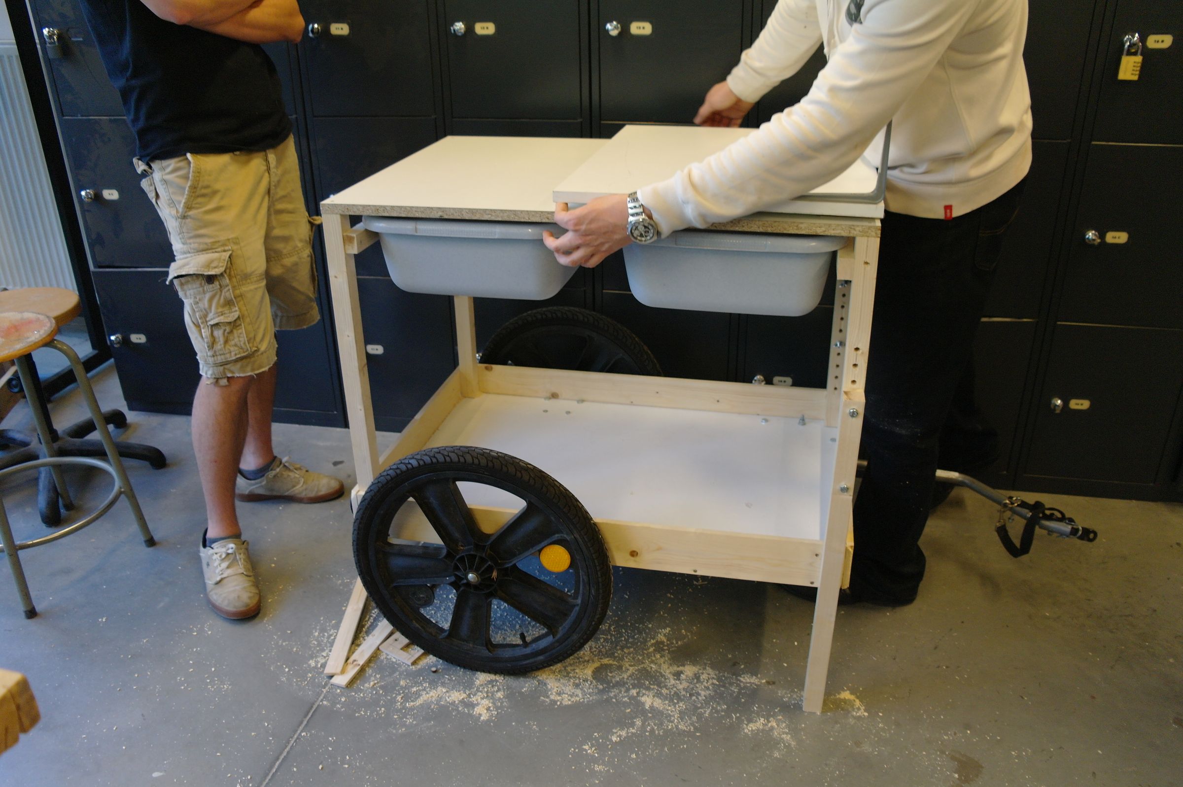 Mobile Kitchen, a Bike Trailer Kitchen on Gas : 10 Steps (with Pictures ...