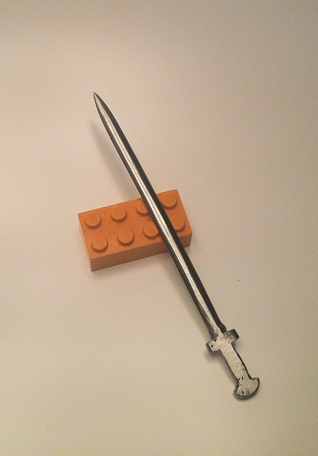 Mini Sword Made From Nail : 6 Steps (with Pictures) - Instructables