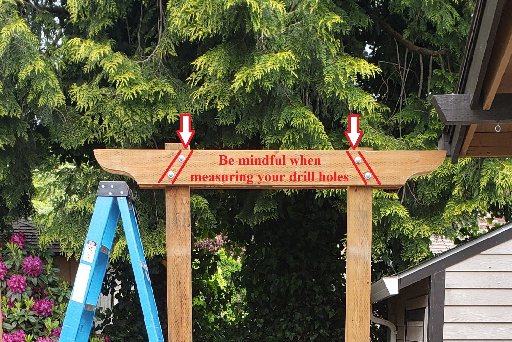 Arbor Arch With Dual Swings : 64 Steps (with Pictures) - Instructables