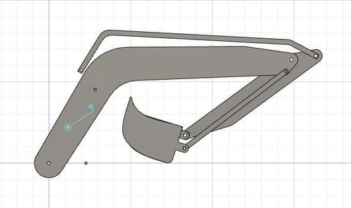 Metal Sandbox Excavator With Realistic Scooping Motion : 4 Steps (with ...
