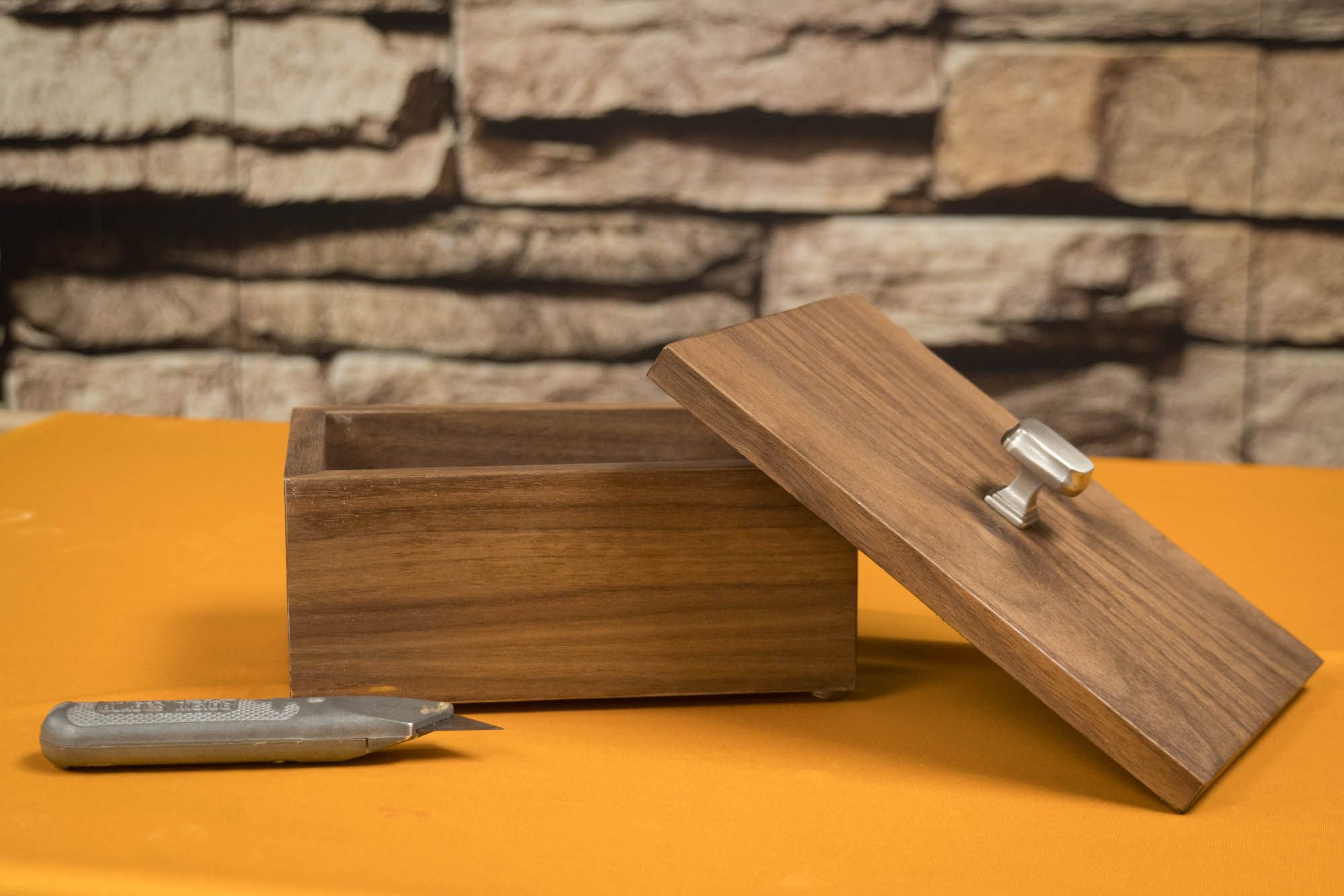 Walnut Box Made With Utility Knife! : 12 Steps (with Pictures ...