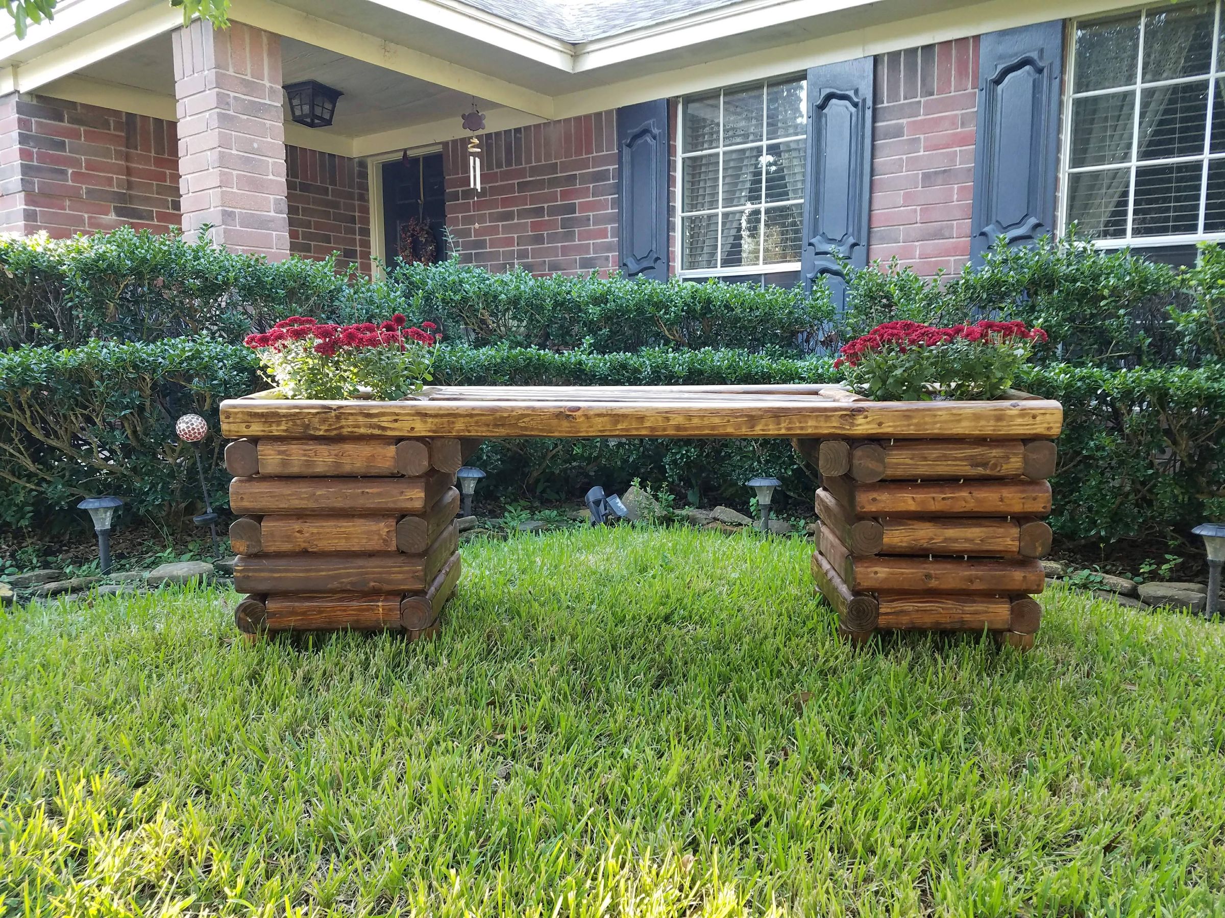 Diy Log Bench : 6 Steps (with Pictures) - Instructables