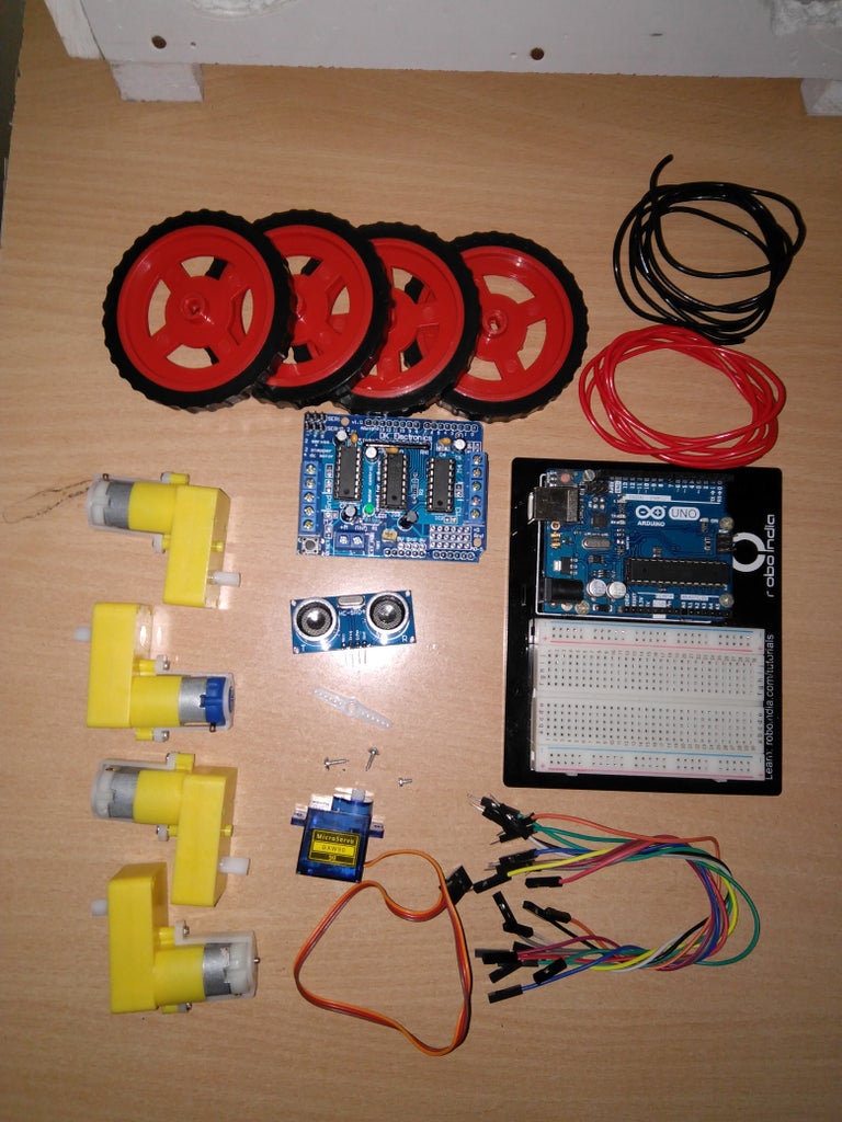 Arduino Self Driving Car 10 Steps With Pictures Instructables