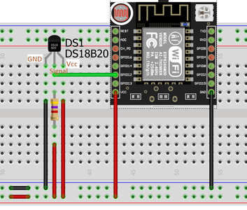 Interfacing DS18B20 Temperature Sensor With Arduino and ESP8266 : 8 Steps - Instructables