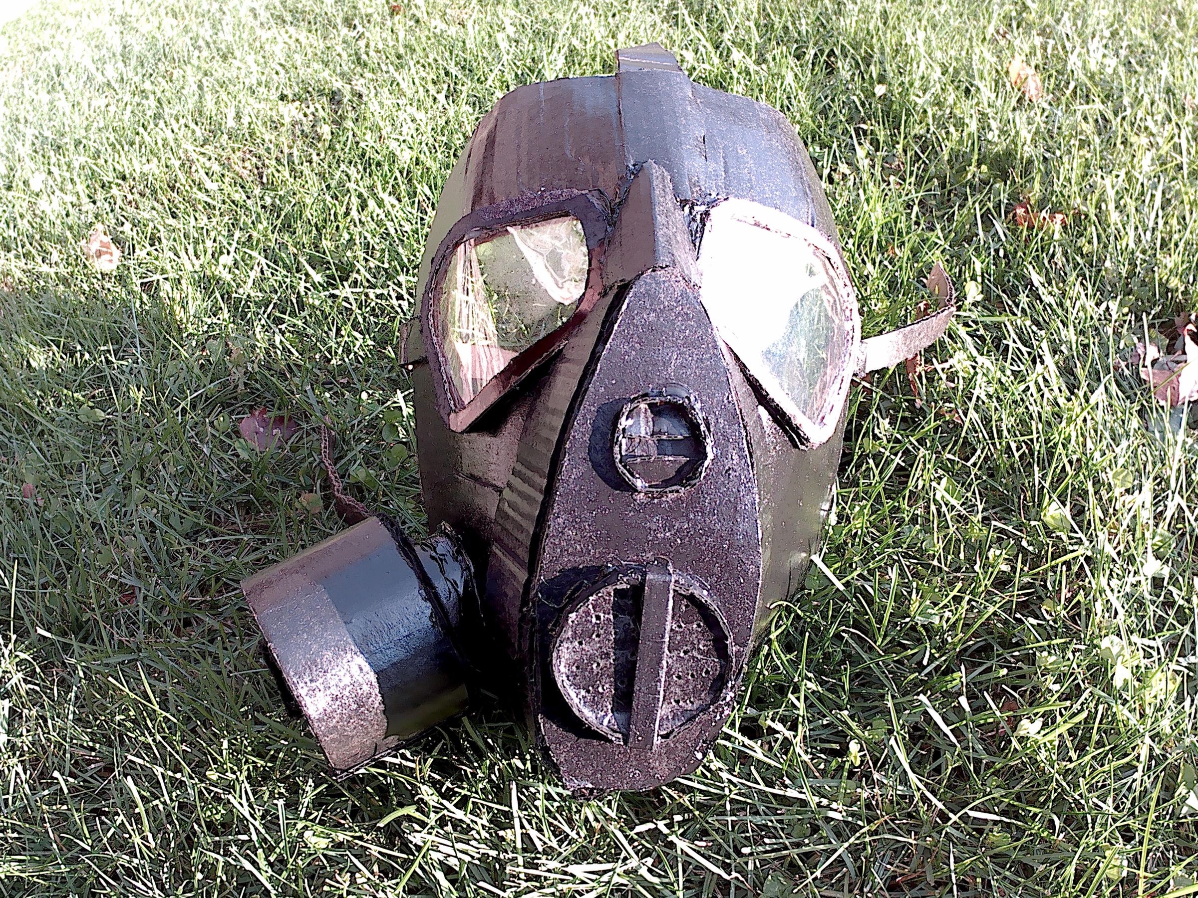 Cardboard Gas Mask : 7 Steps (with Pictures) - Instructables