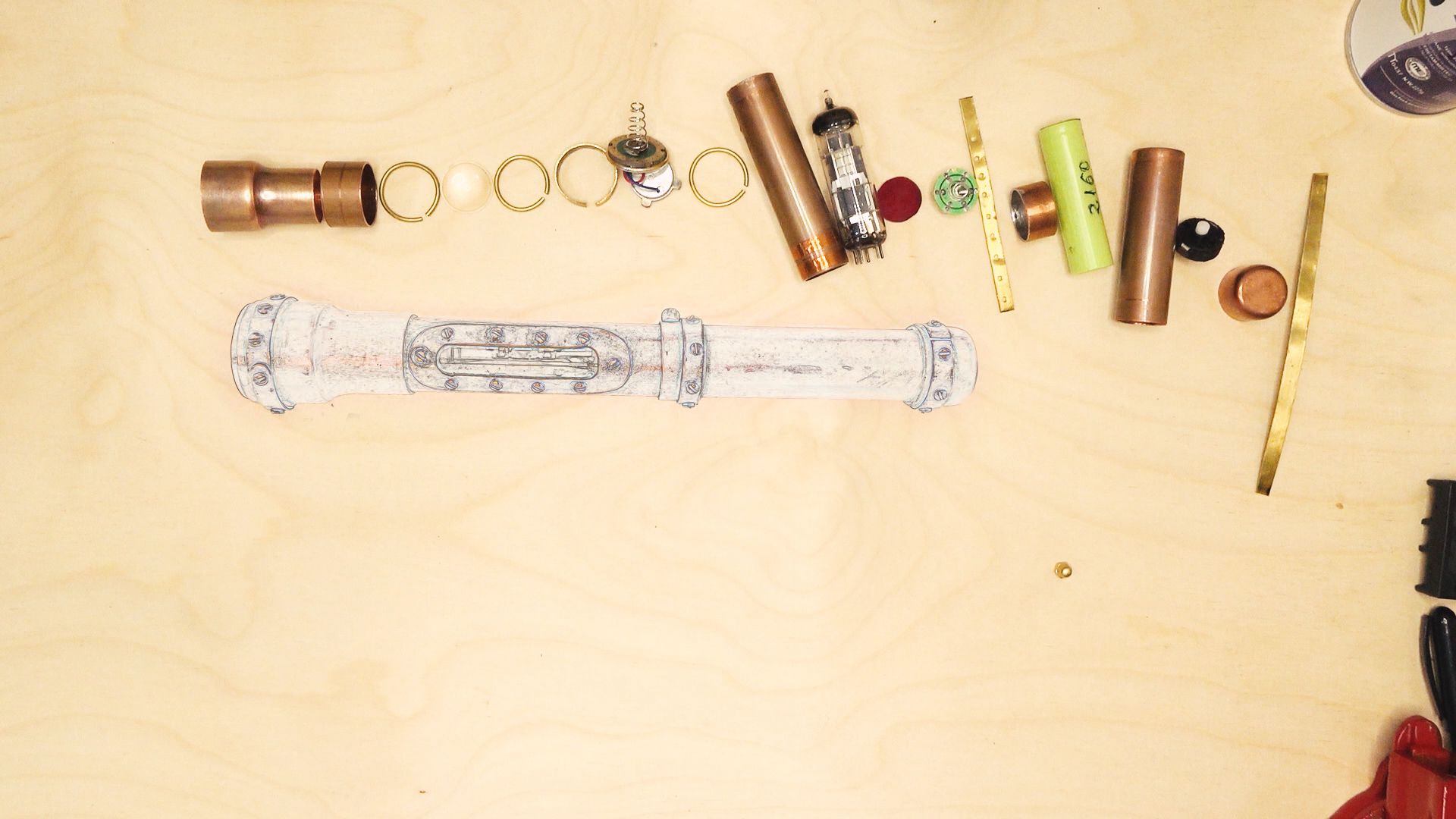 Steampunk Flashlight How to Make : 5 Steps (with Pictures) - Instructables