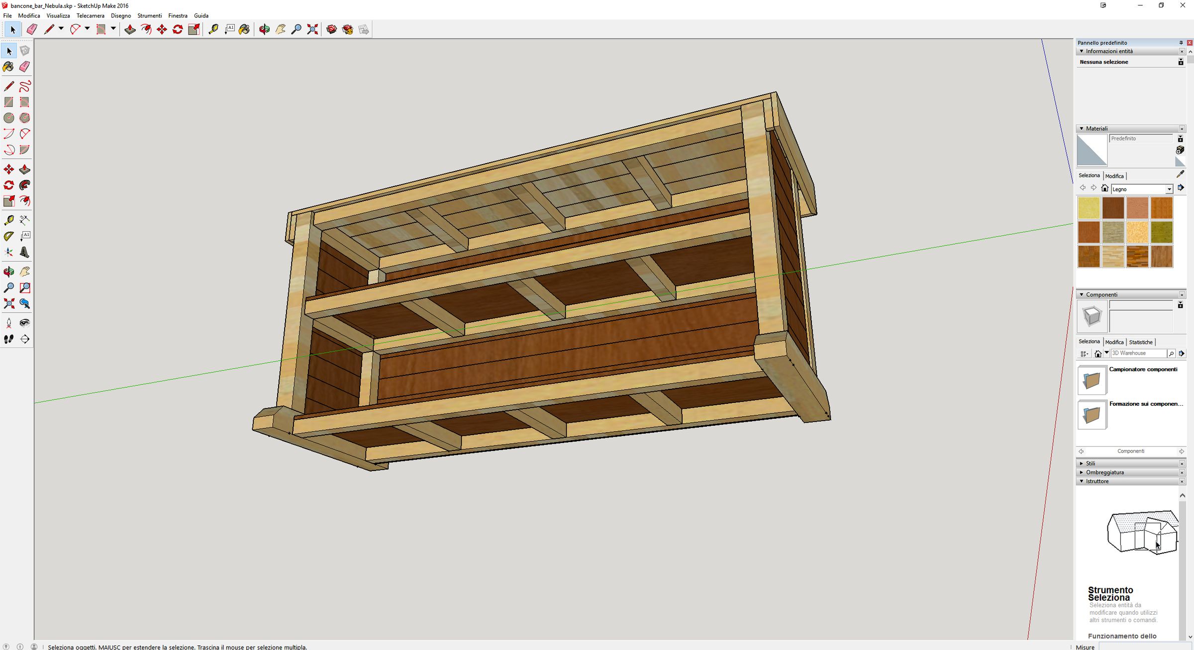 Sturdy Bar Counter With LED Lights : 12 Steps (with Pictures ...