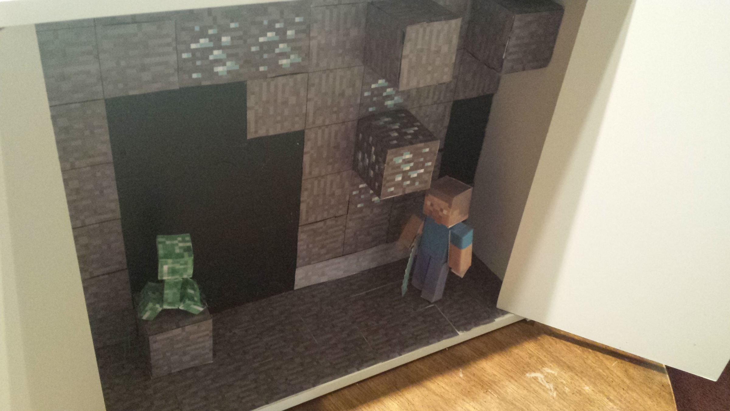 Minecraft in the Cupboard : 6 Steps - Instructables