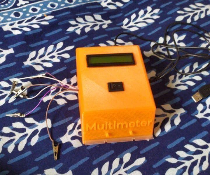 Arduino Powered Multimeter 8 Steps With Pictures Instructables
