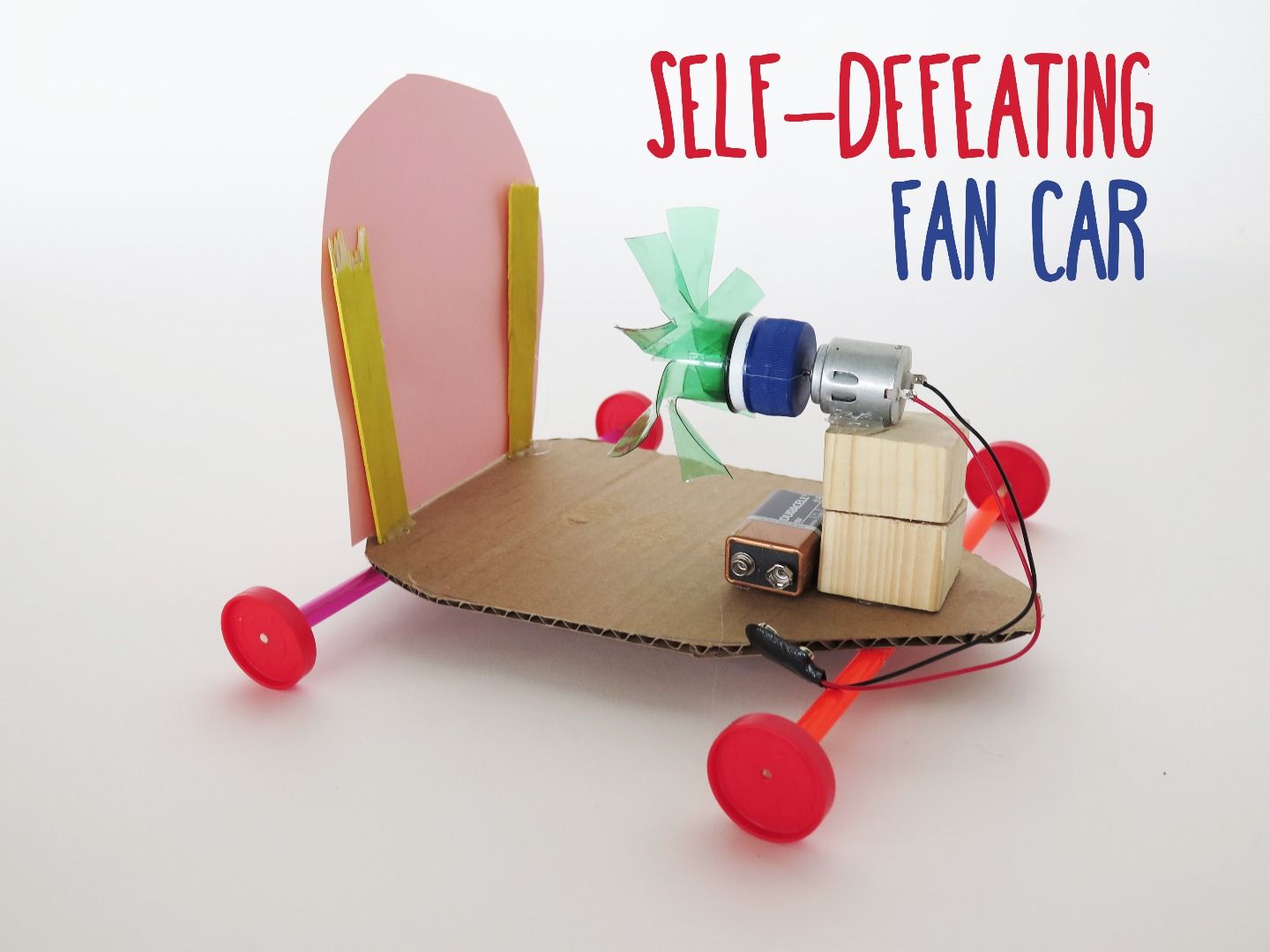 Self-Defeating Fan Car : 7 Steps (with Pictures) - Instructables