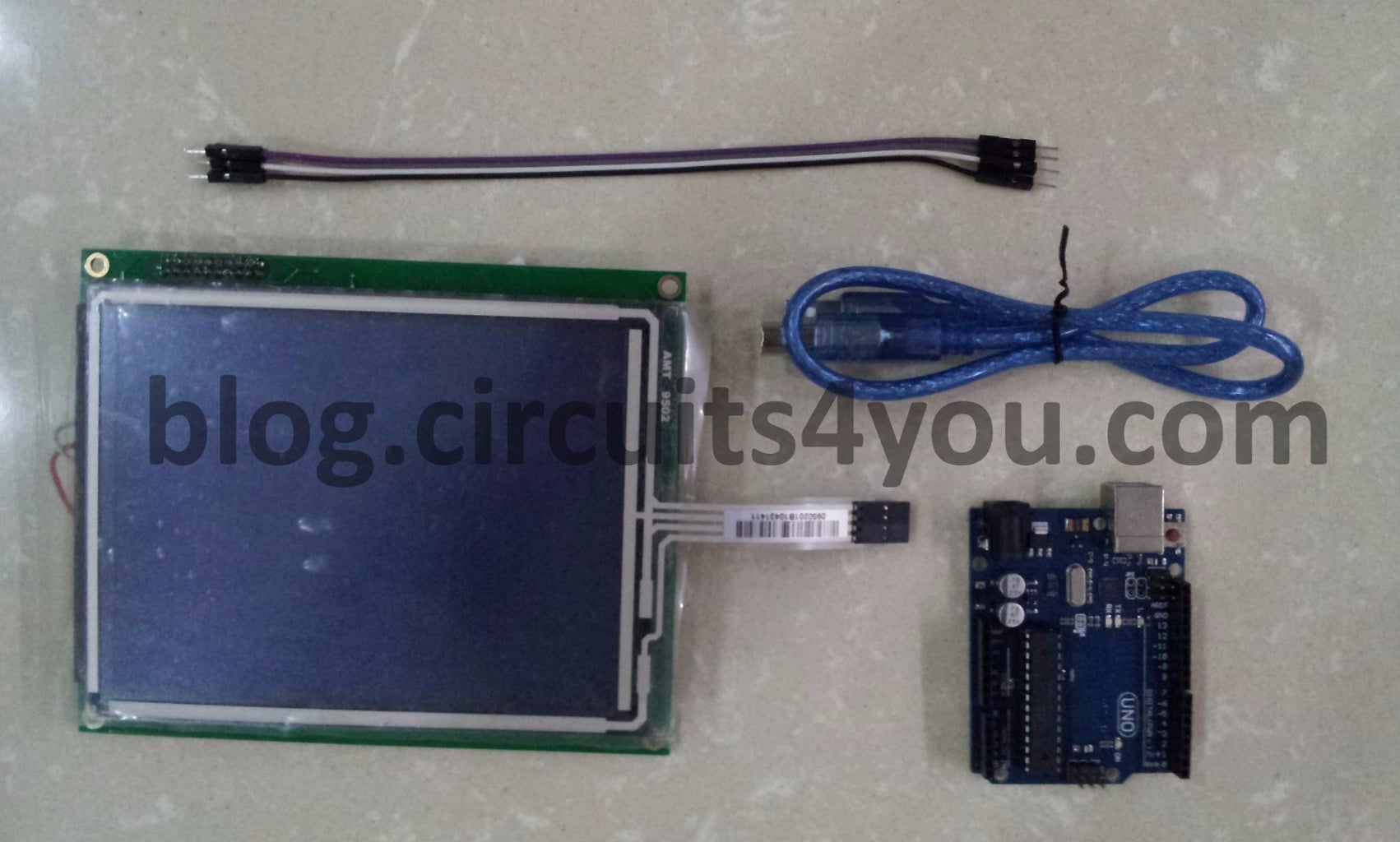 4 Wire Touch Screen Interfacing With Arduino 3 Steps Instructables