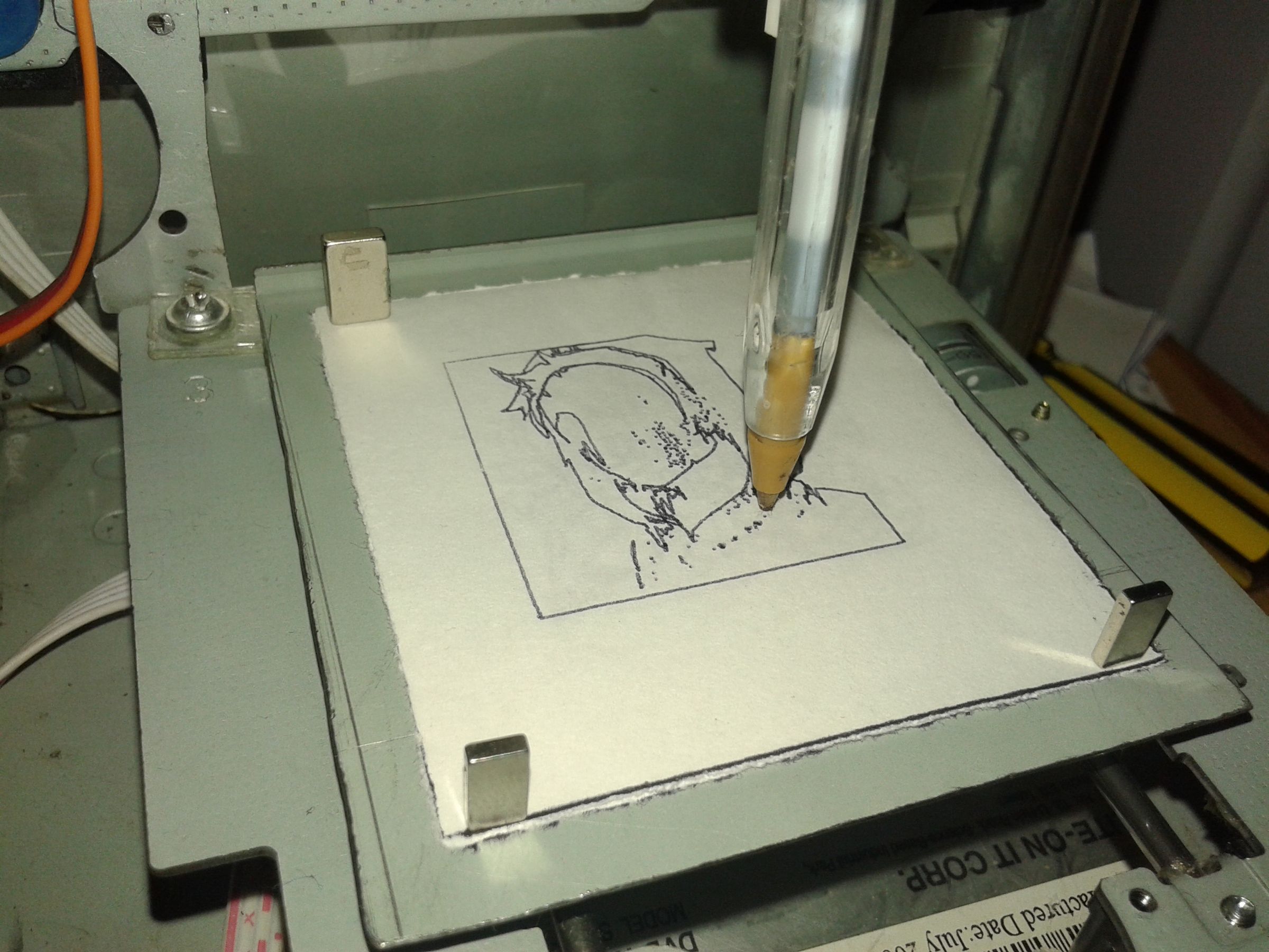 Mini CNC Machine Arduino Based & Adafruit Driver Motor L293D V1 & 2 ...