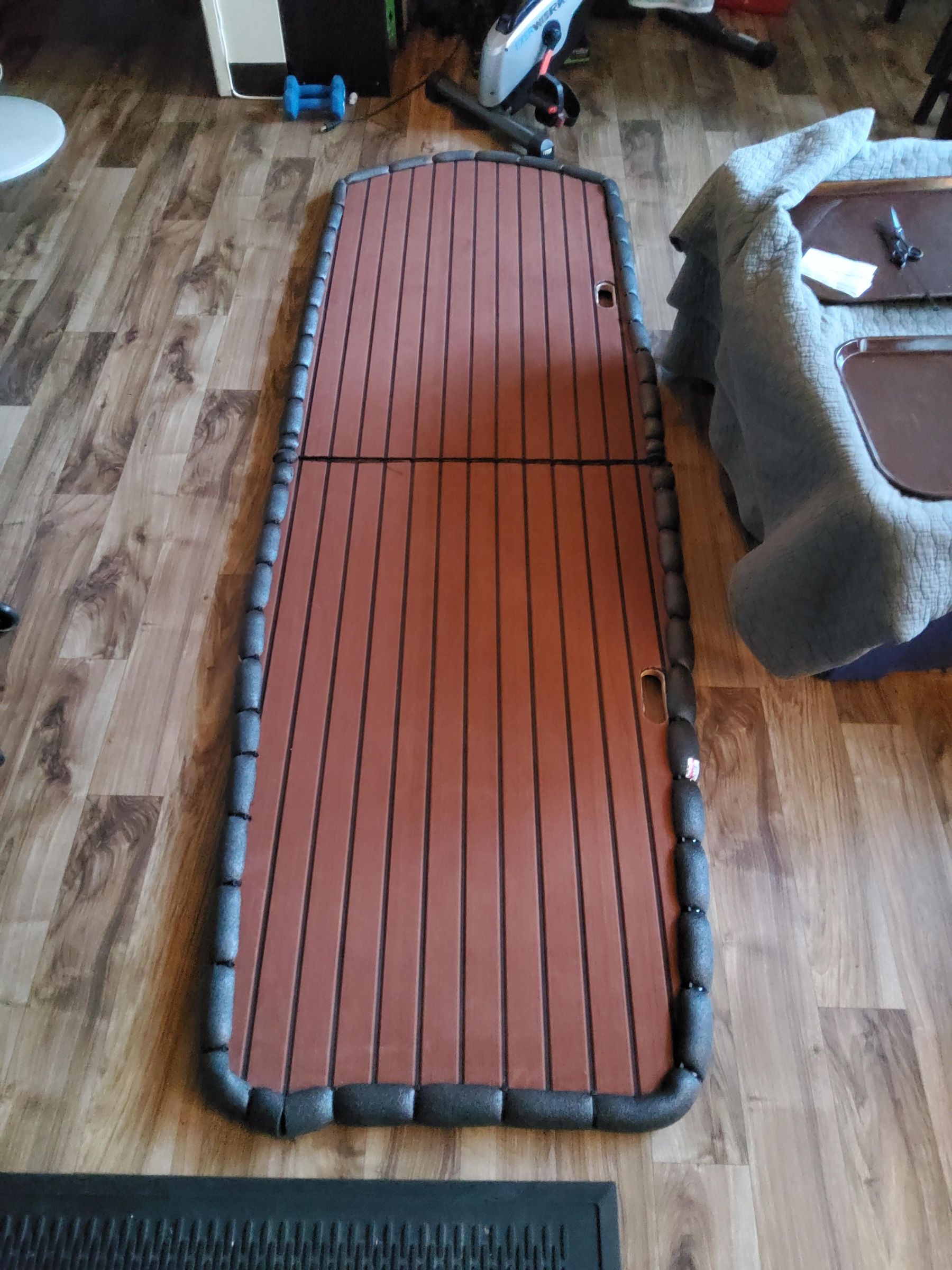 Wooden Floor for a Seahawk 4 Fishing Raft : 6 Steps - Instructables