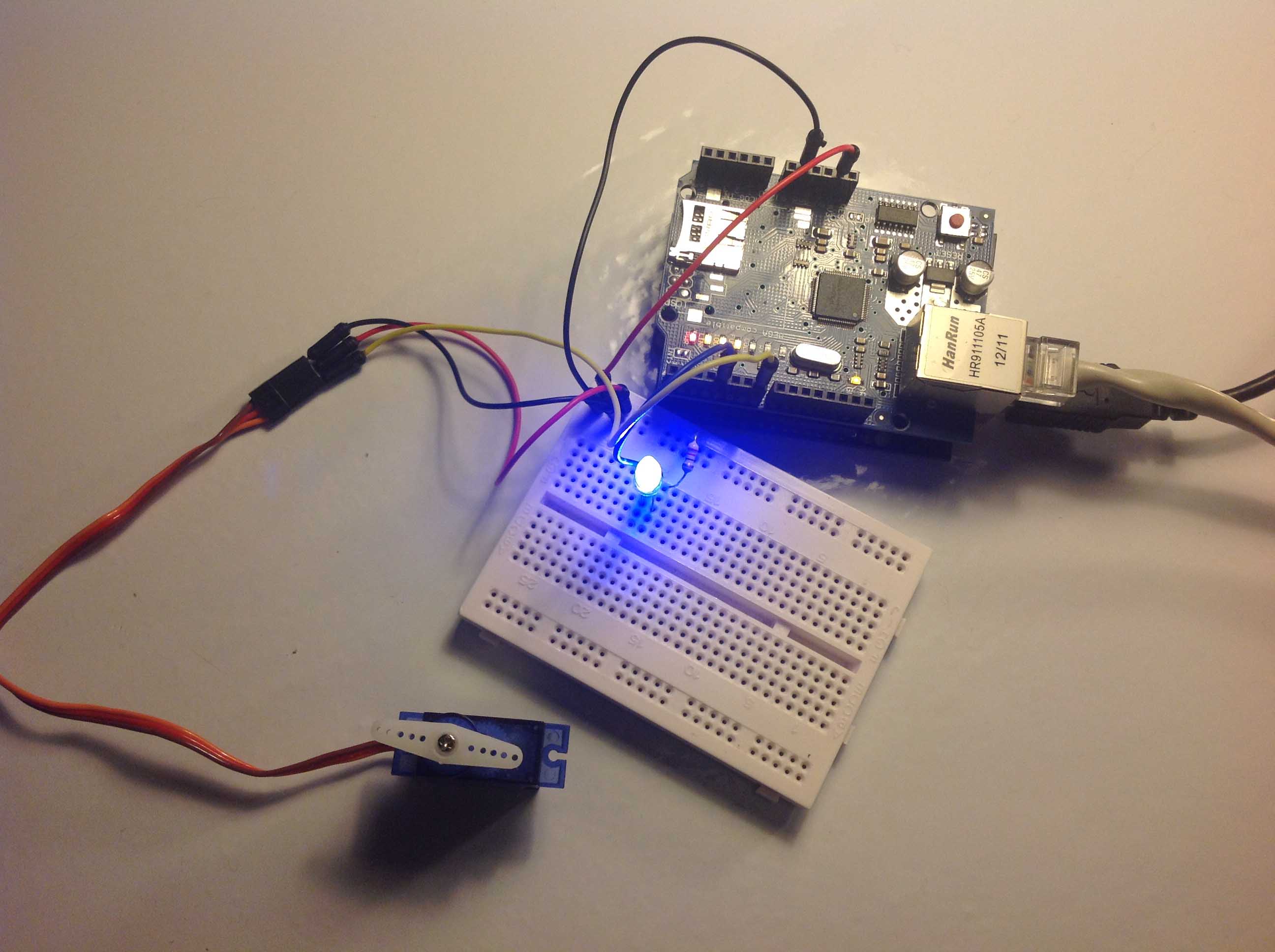 Arduino Webserver Control Lights, Relays, Servos, Etc... : 4 Steps ...