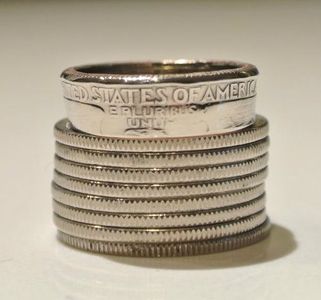 How to Make a Coin Ring From a Quarter : 8 Steps (with Pictures ...
