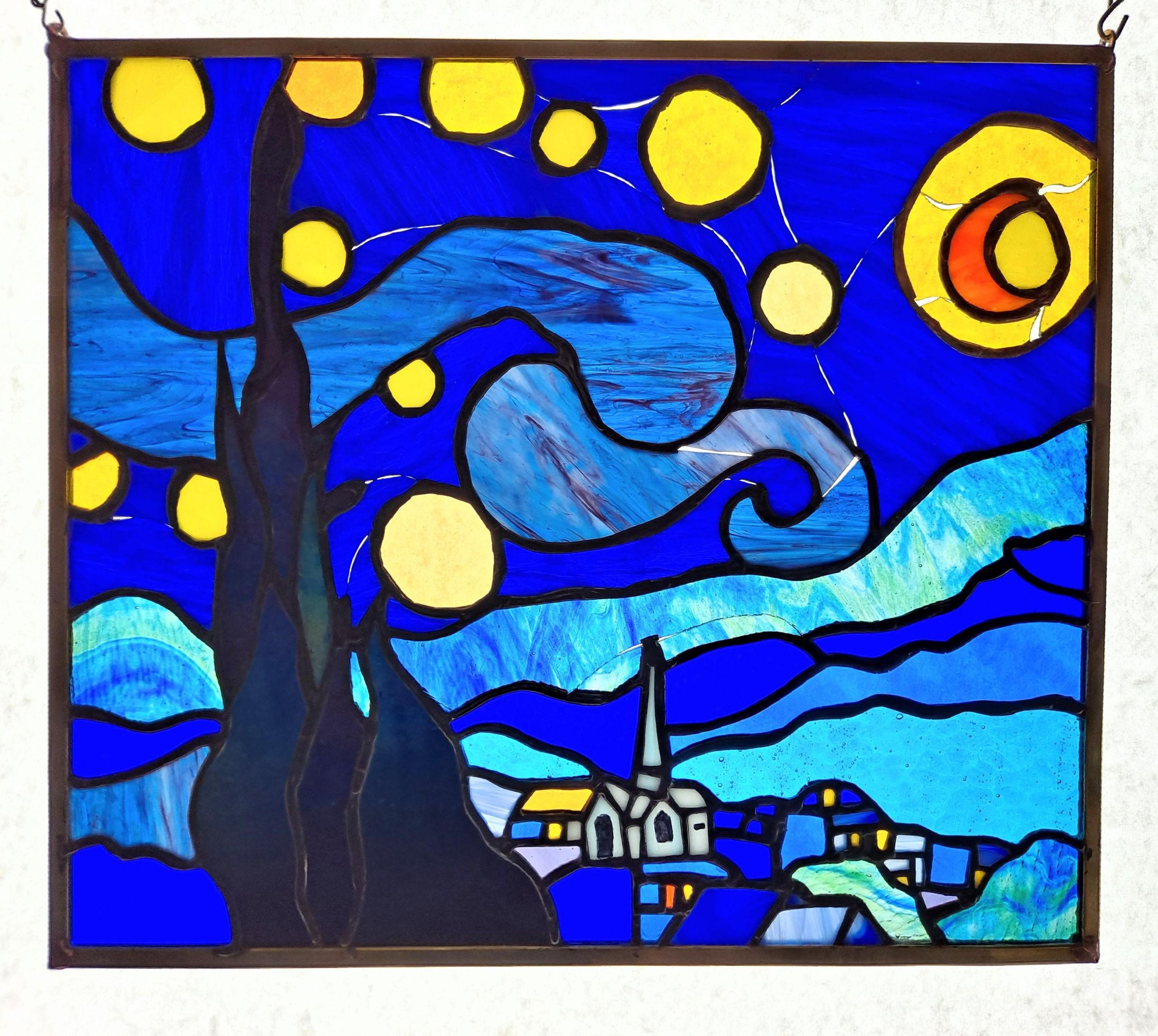 Starry Night Stained Glass : 9 Steps (with Pictures) - Instructables