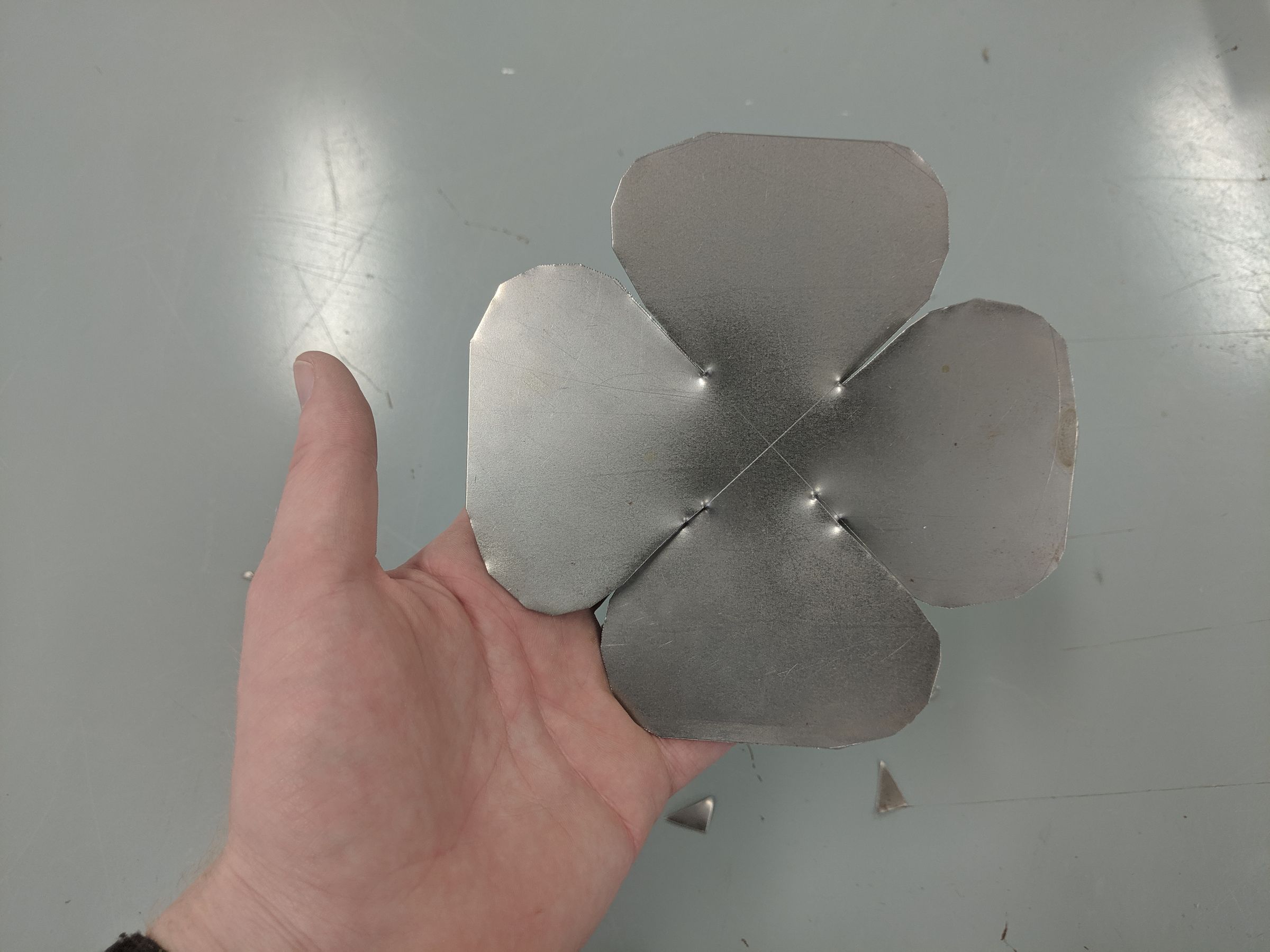 Easy Sheet Metal Flower : 6 Steps (with Pictures) - Instructables