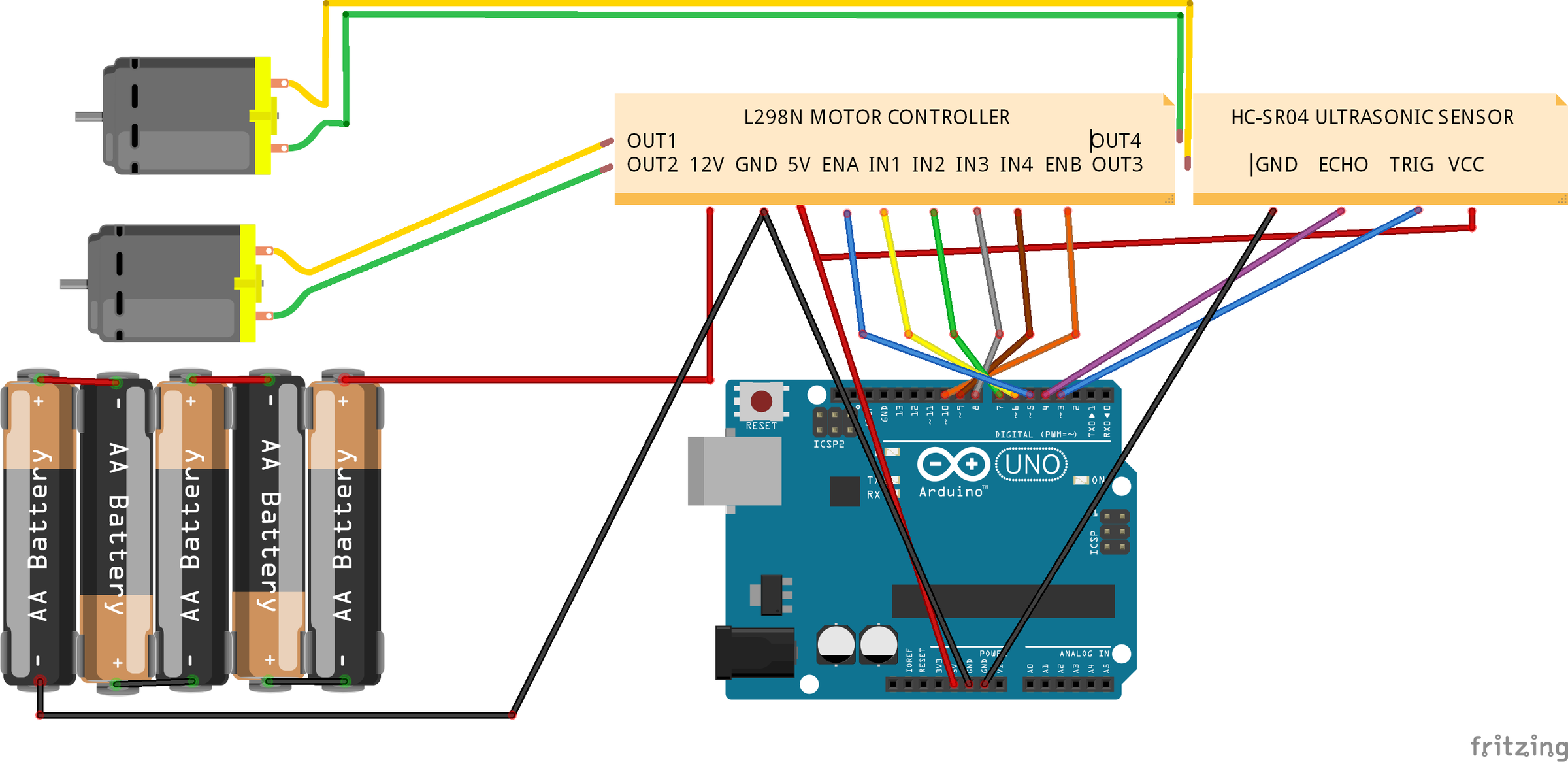 RC Car to Autonomous Arduino Robot : 9 Steps (with Pictures ...