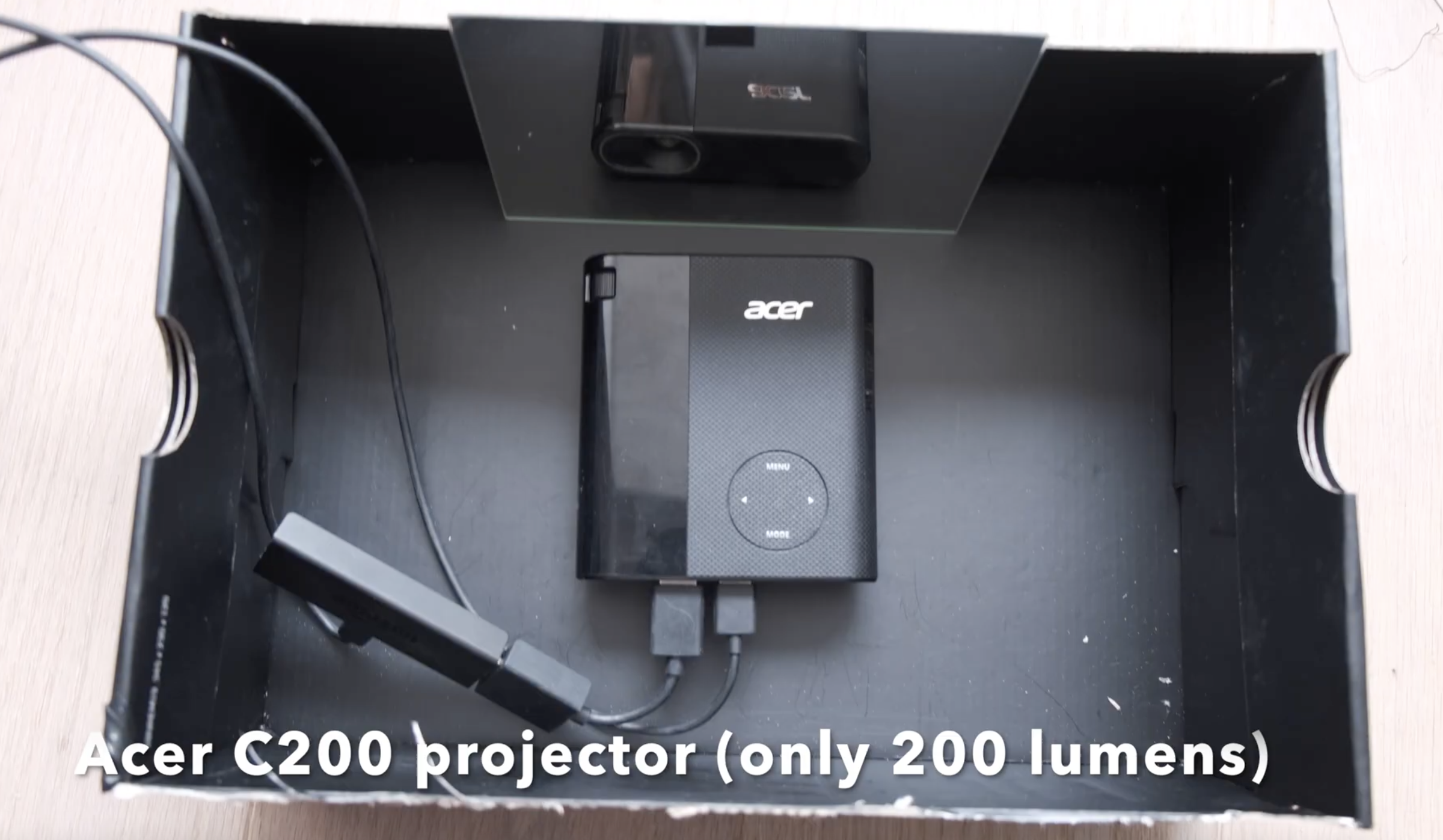 DIY Ultra Short Distance Projector : 4 Steps - Instructables