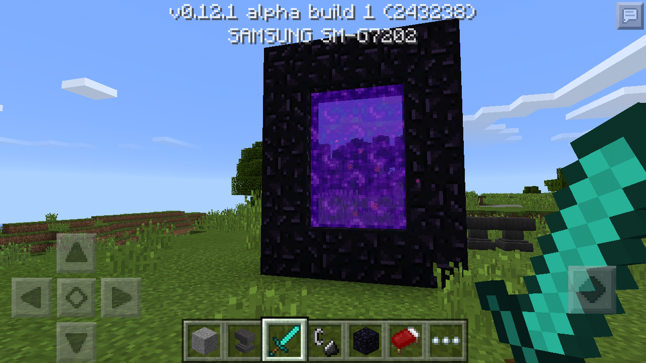 Nether Portal Minecraft Pocket Edition 5 Steps Instructables