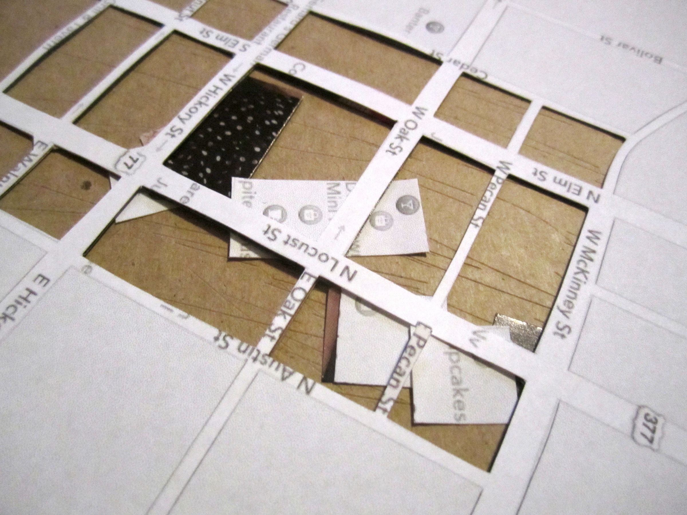 Cutting a Path - No Laser Paper Cut Map : 4 Steps (with Pictures ...