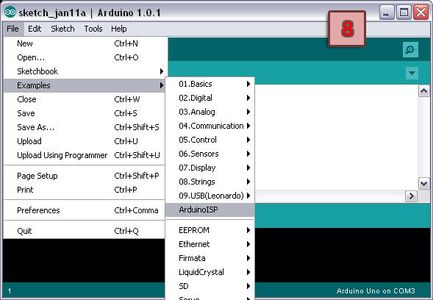 Arduino ATtiny85 Programmer Shield on PCB [ATtinyShield] : 9 Steps ...