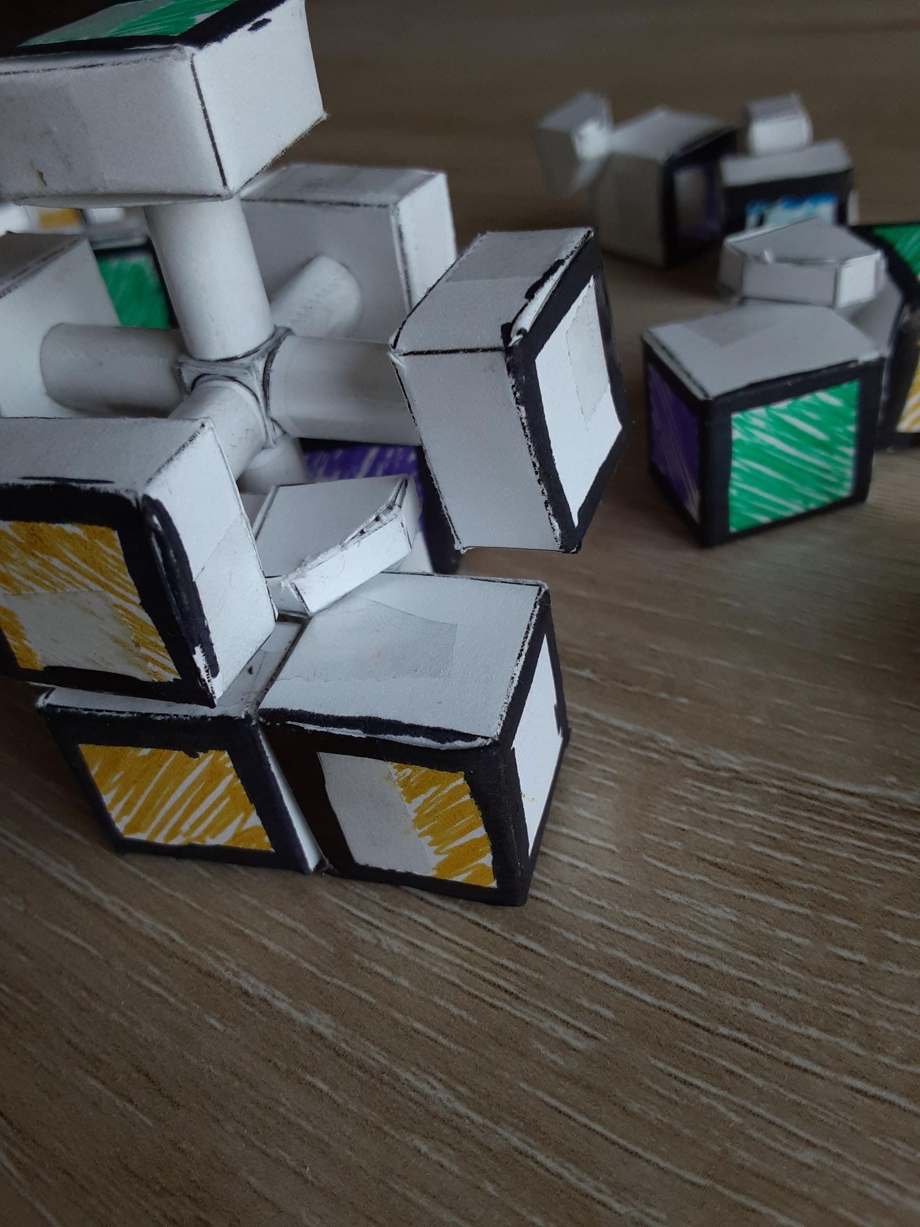 Fully Paper Rubik's Cube! : 3 Steps (with Pictures) - Instructables
