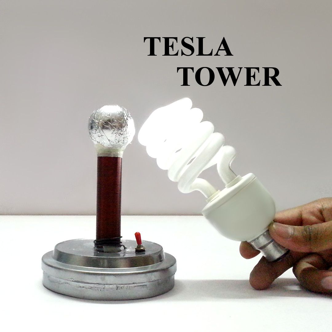 How to Make a Mini Tesla Tower : 7 Steps (with Pictures) - Instructables