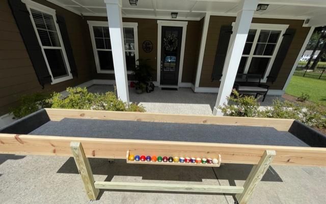 Outdoor Carpet Ball Table ( Also Called Gutter Ball ) : 8 Steps ...