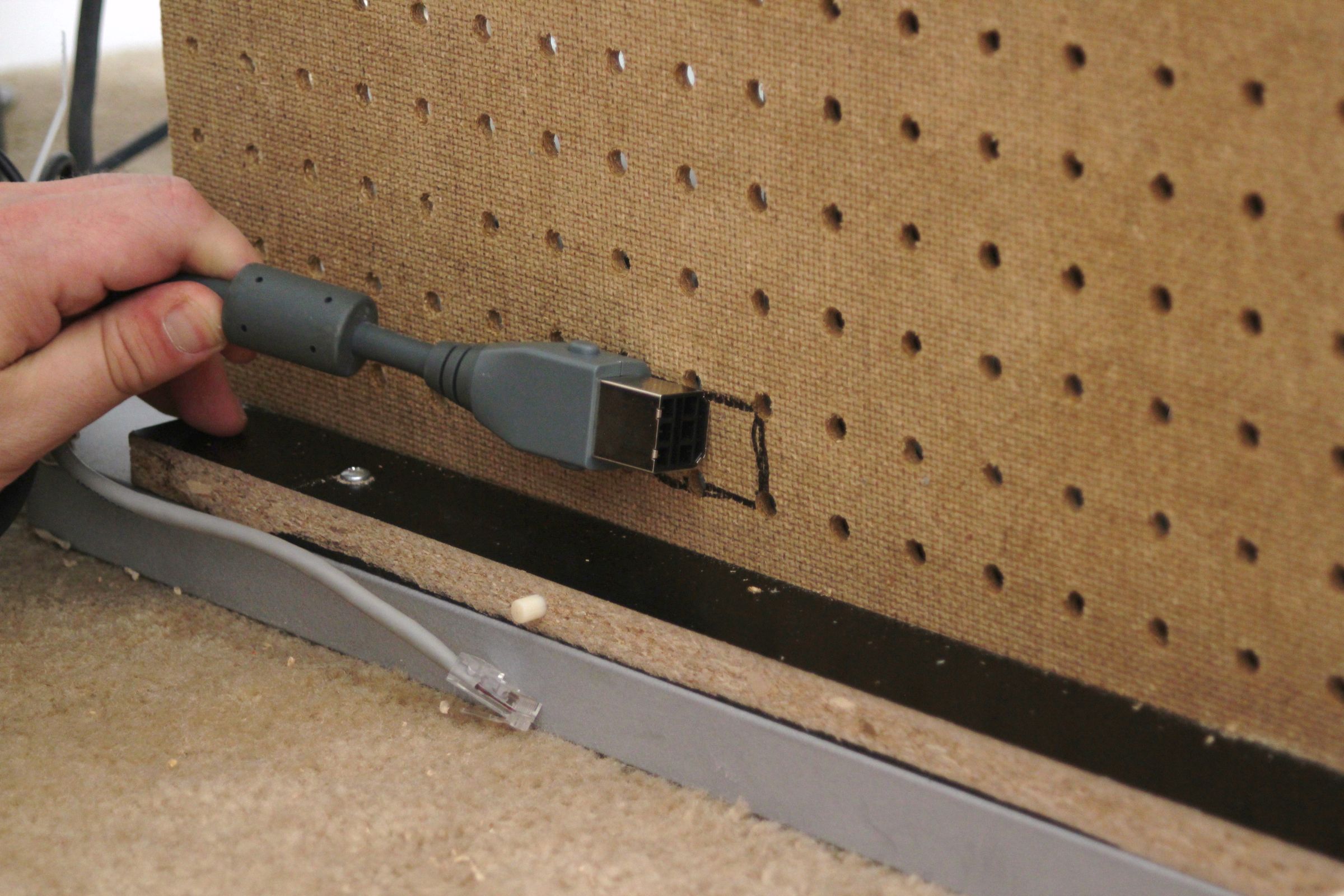 Cable Management (Home Theater, TV Computer Xbox Organization) : 8 ...