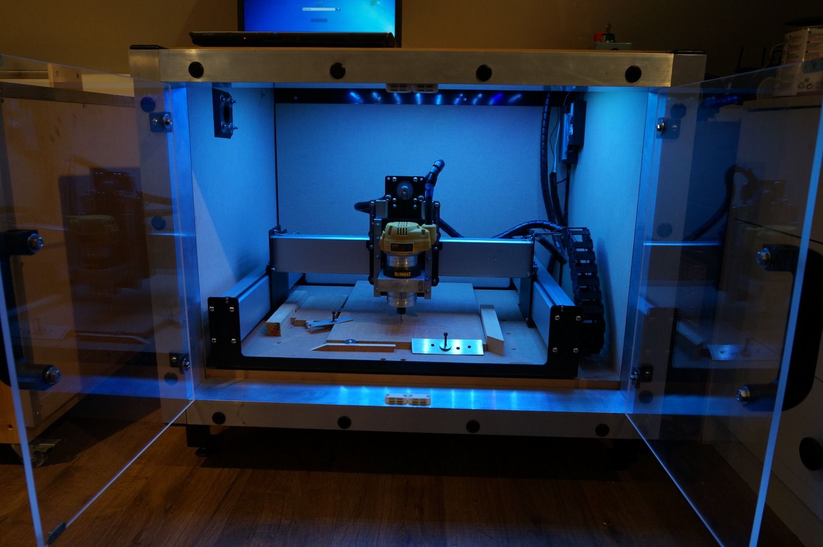 CNC Router Enclosure : 7 Steps (with Pictures) - Instructables