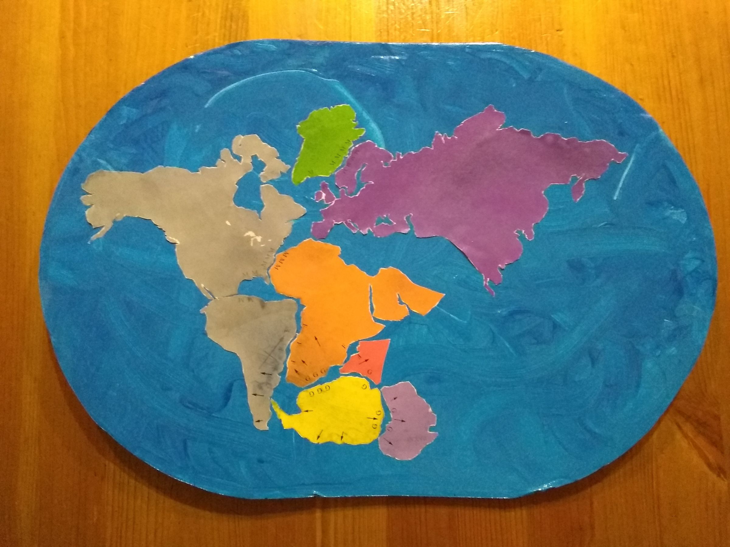 Pangaea Map for Education : 5 Steps - Instructables