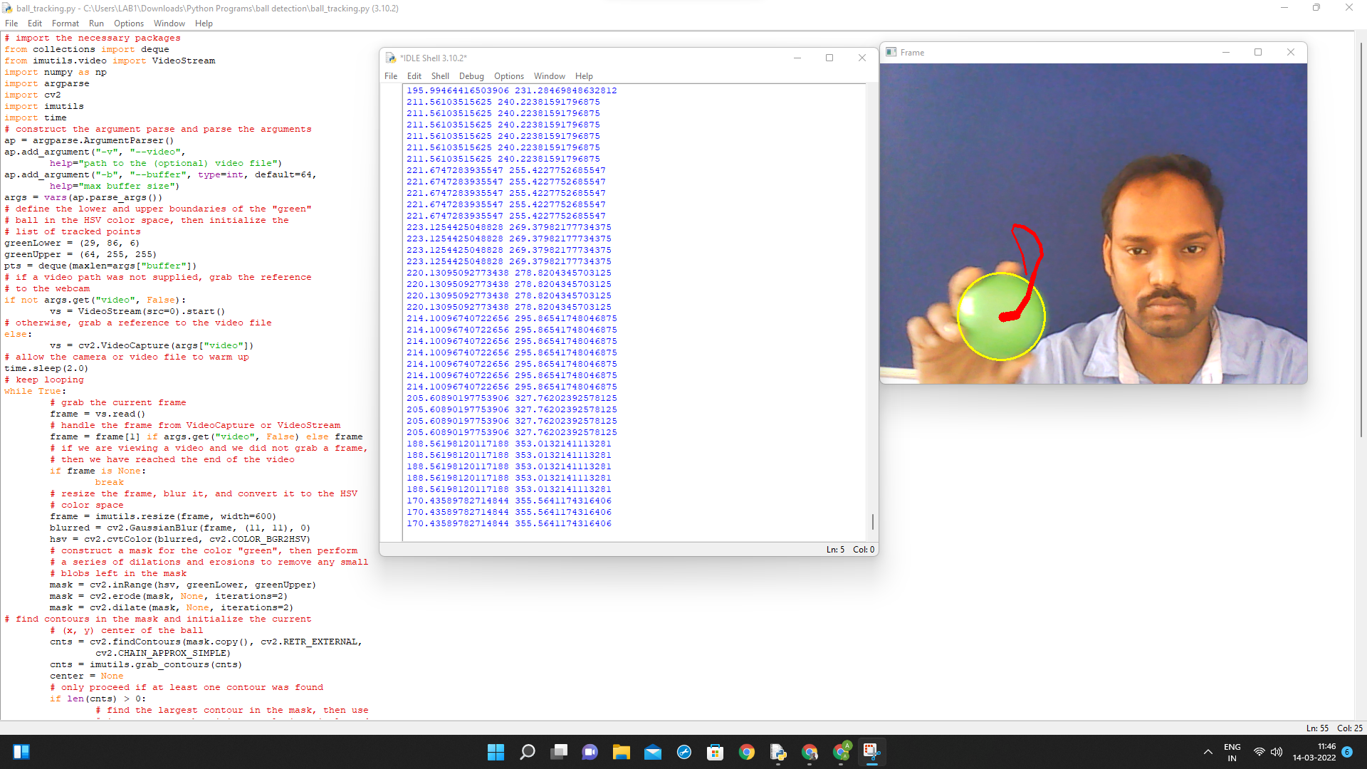 How to Detect a Green Ball Using OpenCV and Python - Instructables