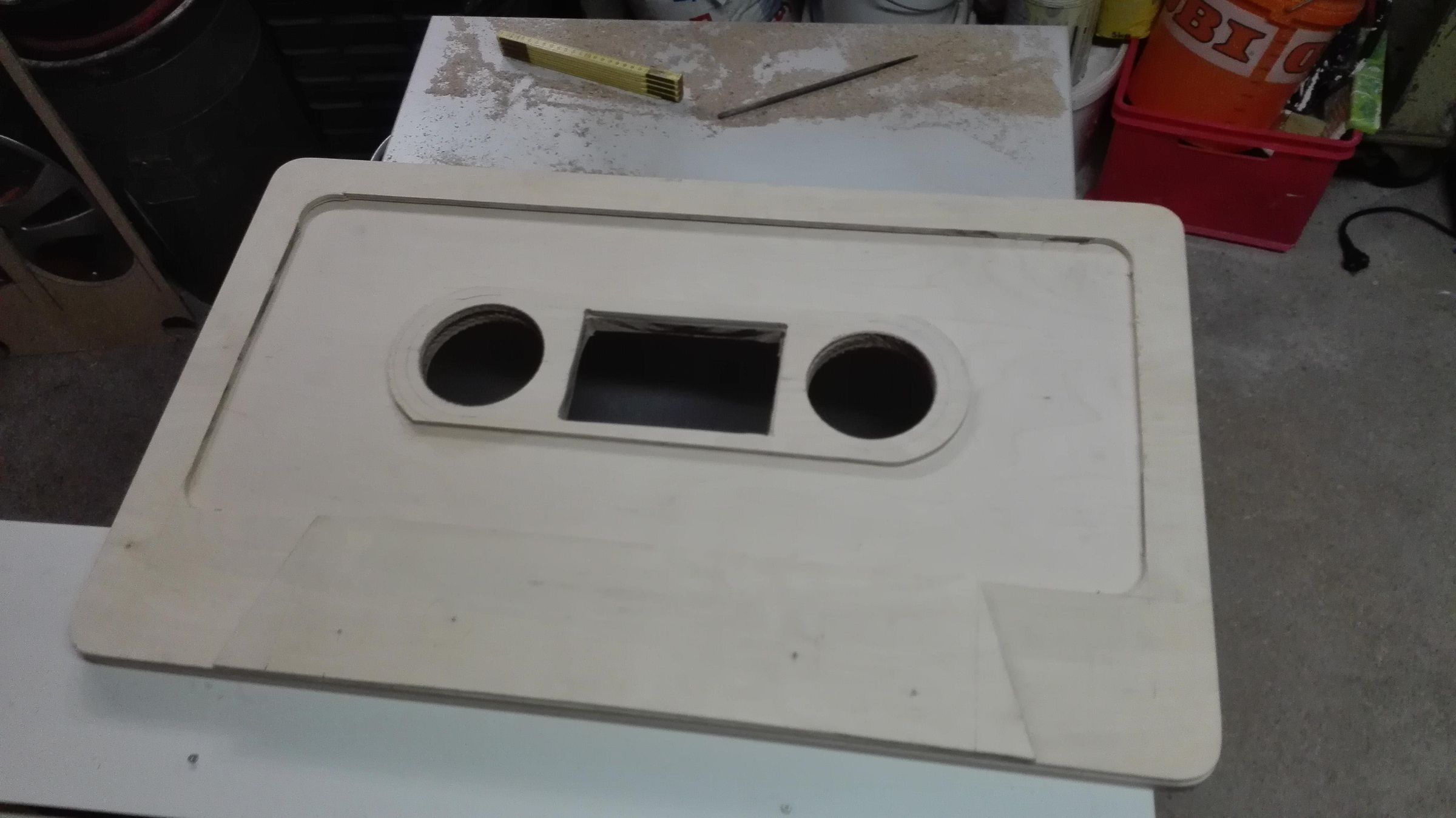 Wooden Cassette Table for the Living Room : 5 Steps (with Pictures ...